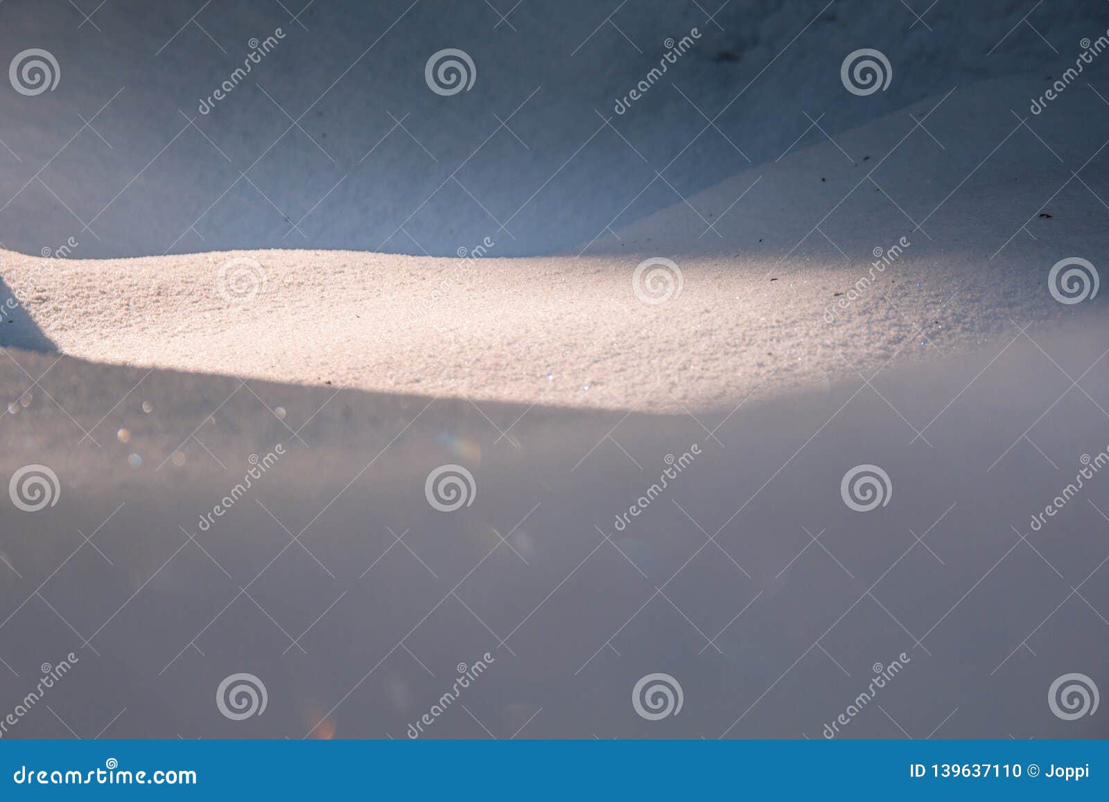 Closeup of White Snow on the Ground Stock Photo - Image of attraction ...