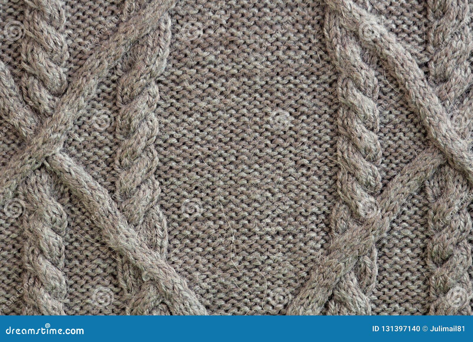 A Closeup of a Winter Sweater. Knit Texture Stock Photo - Image of ...