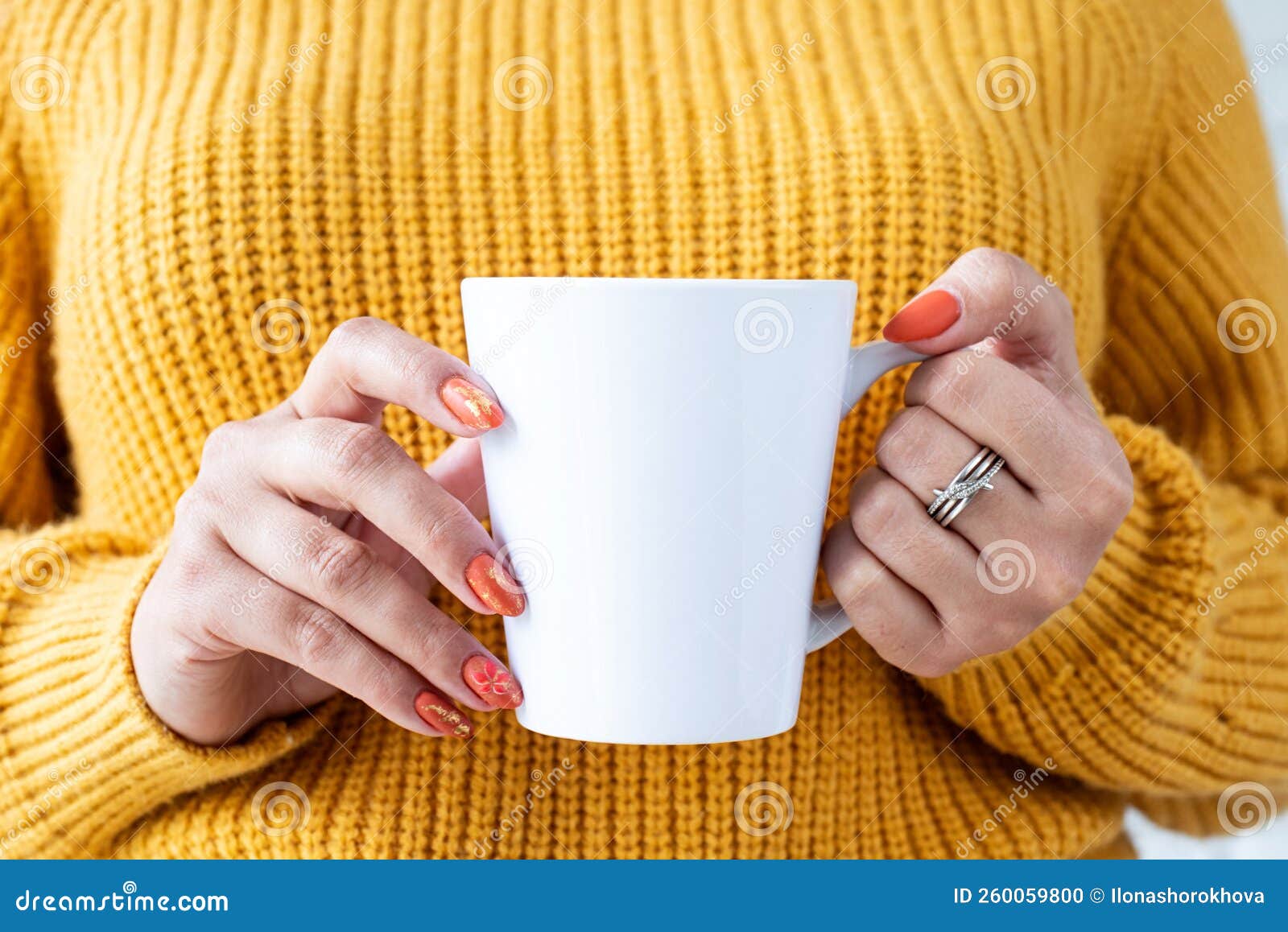 Closeup Woman Hands Holding White Mug for Mockup Design Stock Photo ... Closeup Woman Hands Holding White Mug for Mockup Design Stock Photo ...