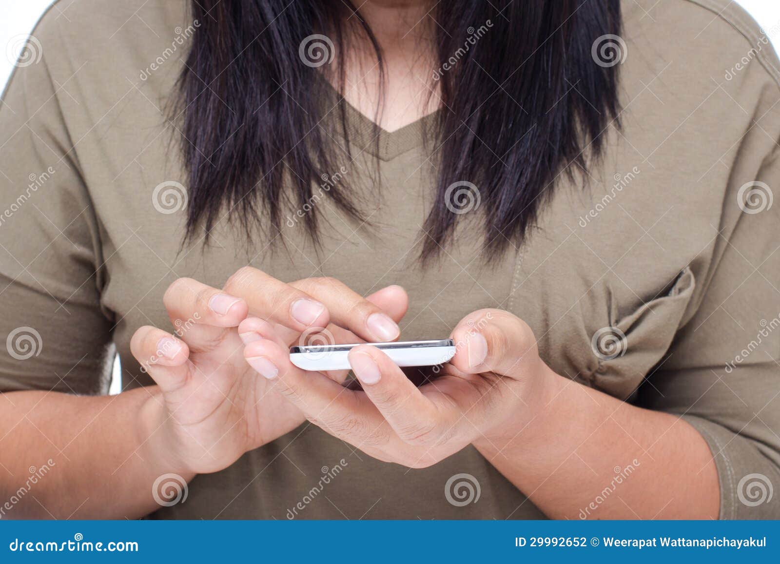 Hands using smart phone stock photo. Image of holding - 29992652