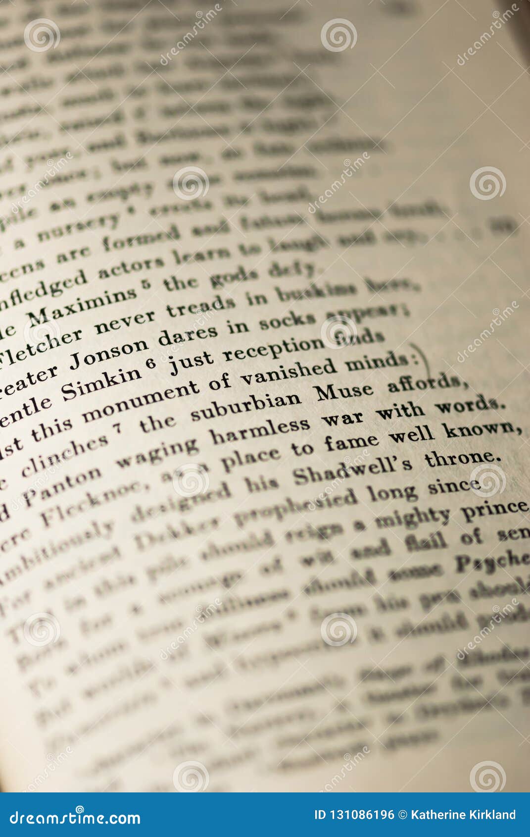 Words on a Page stock photo. Image of antique, educate - 131086196