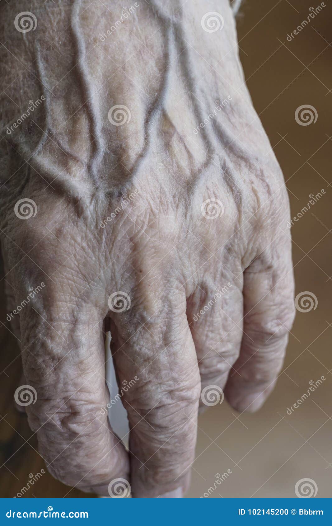 Closeup wrinkled hand stock photo. Image of senior, people - 102145200