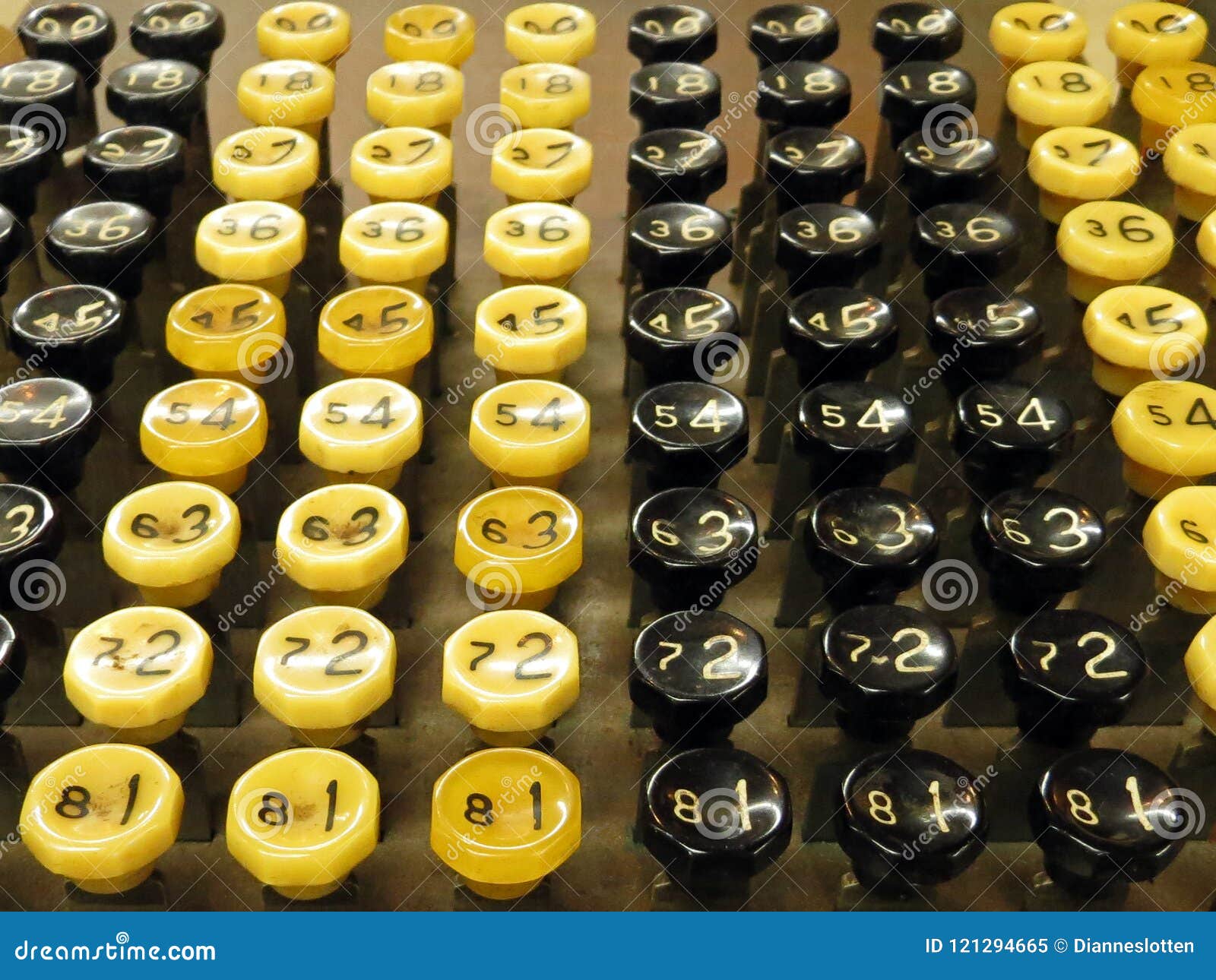 Old Adding Machine Buttons Stock Photos - Download 36 Images
