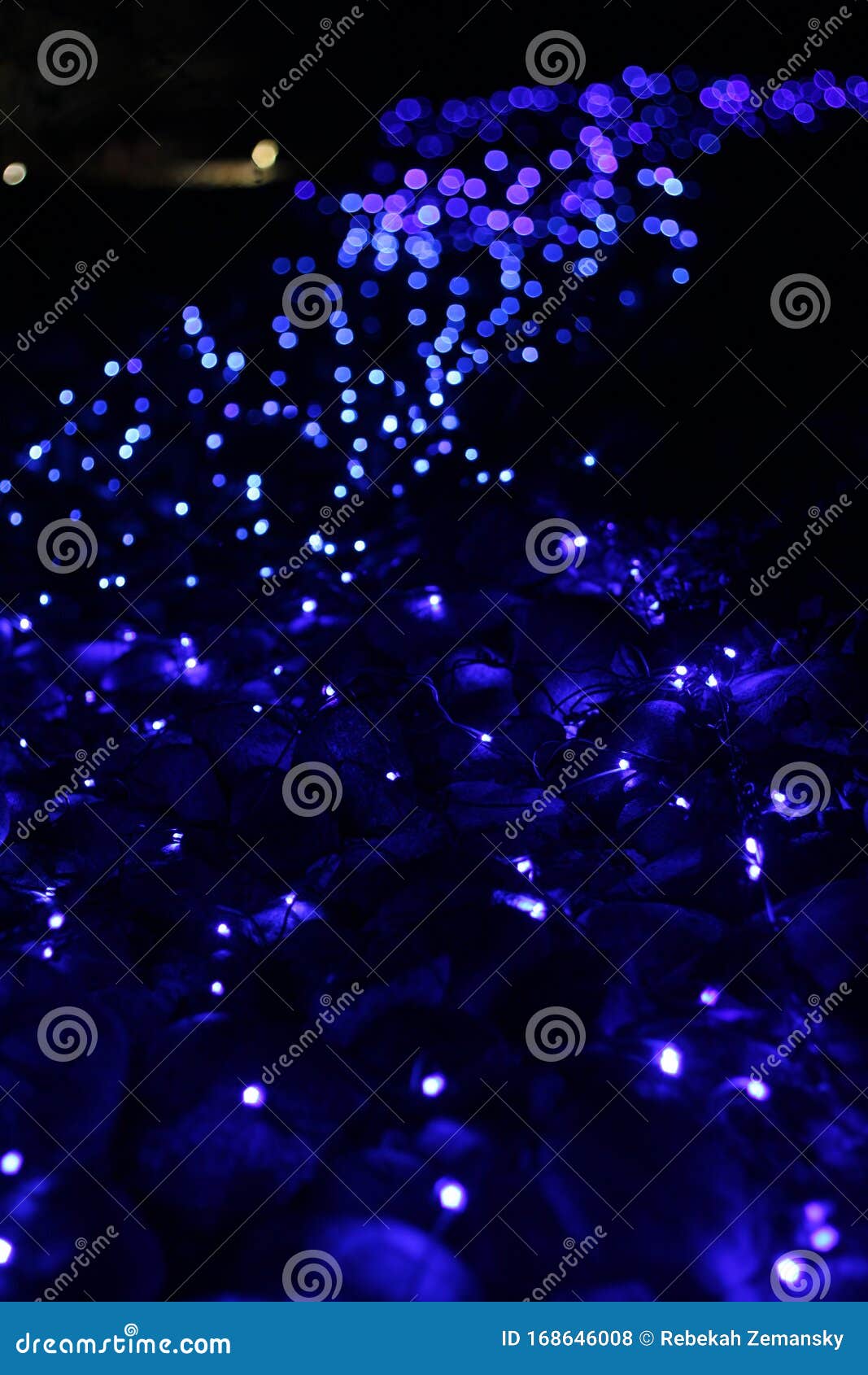 Rock River Blue Lights 5677 Stock Photo - Image of beautiful ...