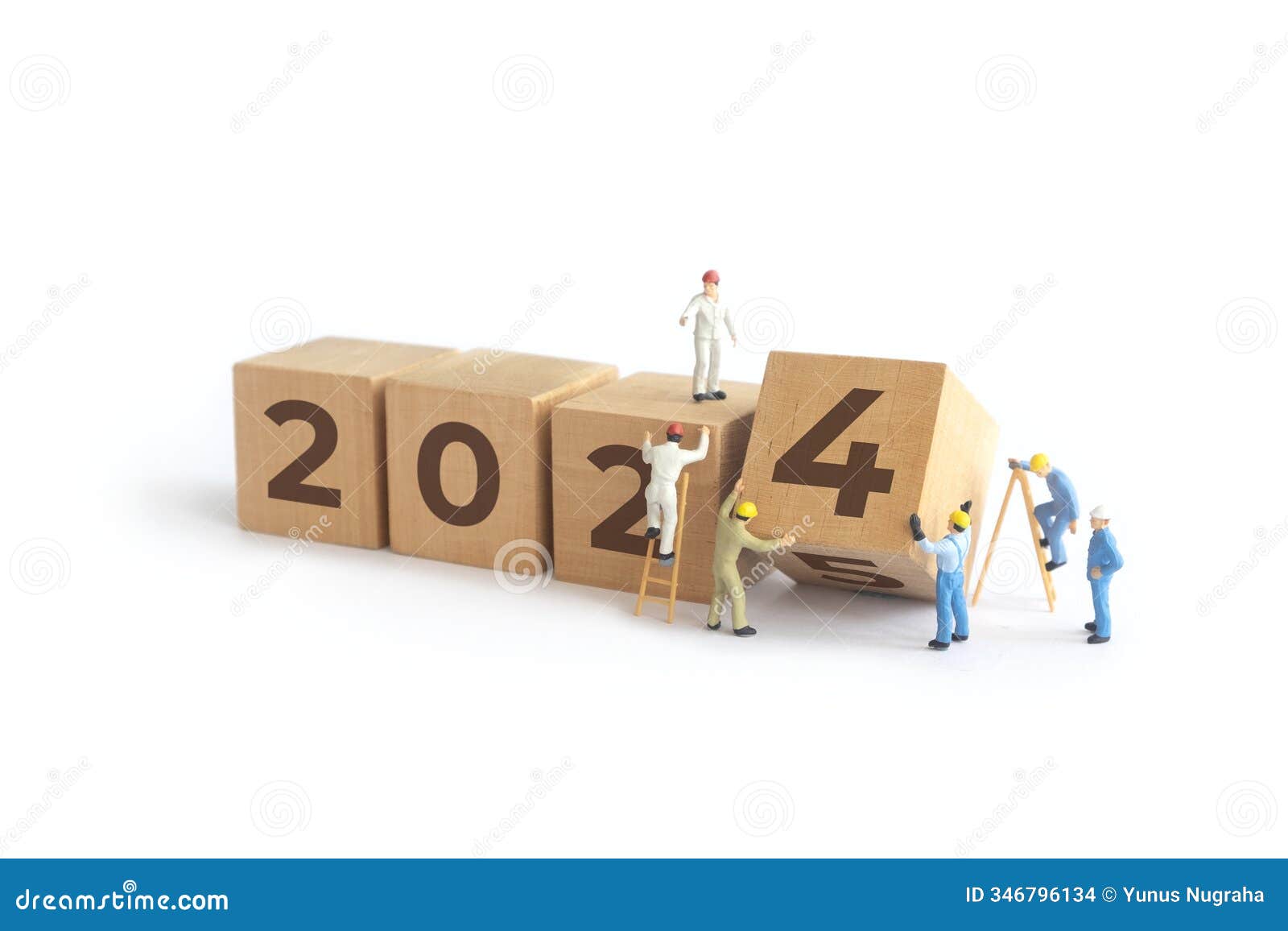Closing of 2024. Business Planning and Countdown To 2025 Stock Photo ...