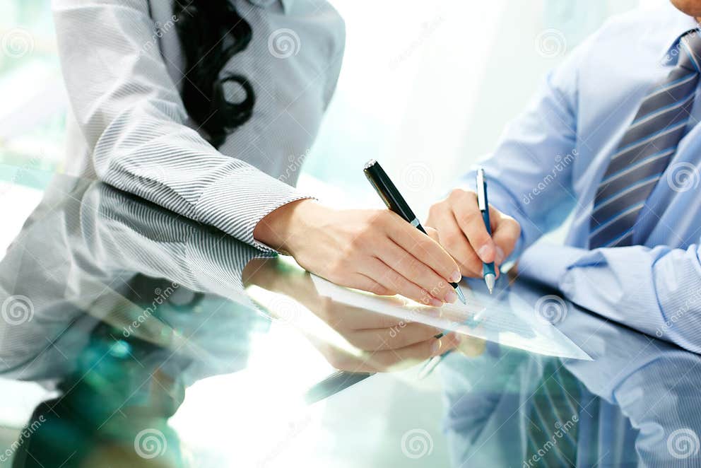 Closing deal stock image. Image of business, final, agreement - 26279055