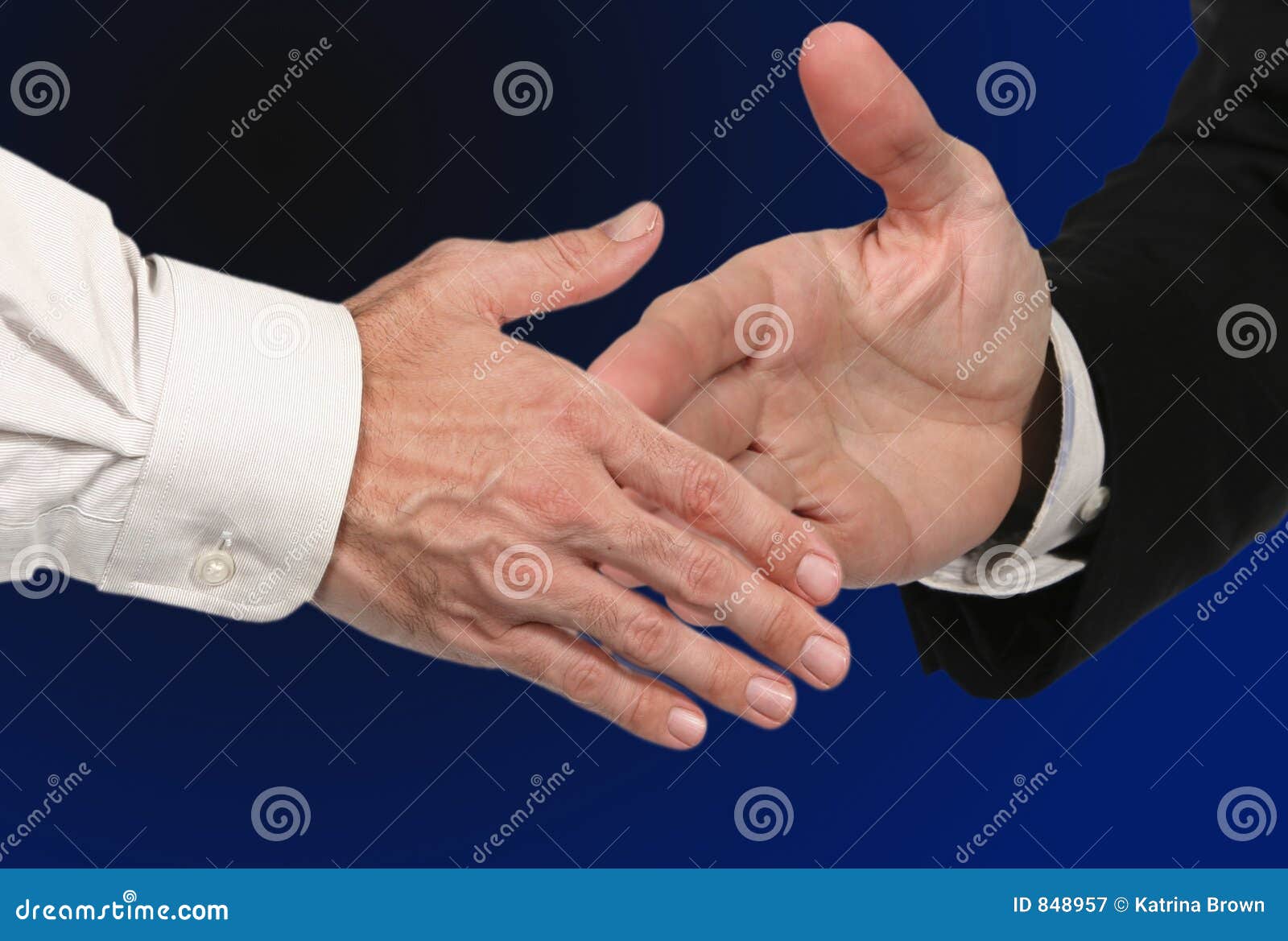 Closing the Deal with a Handshake Stock Image - Image of economy ...