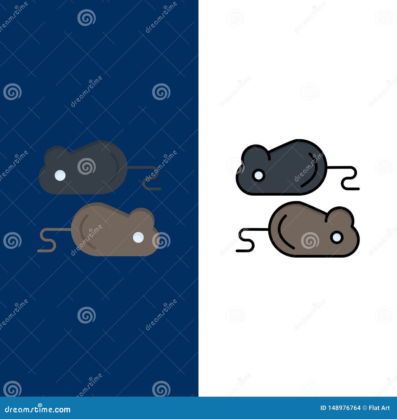 Closing, Testing, Test, Closing Test Icons. Flat and Line Filled Icon ...