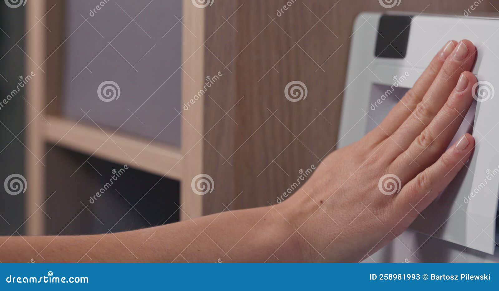Closing the Washing Machine Drawer of the Rinse Liquid Powder Container ...