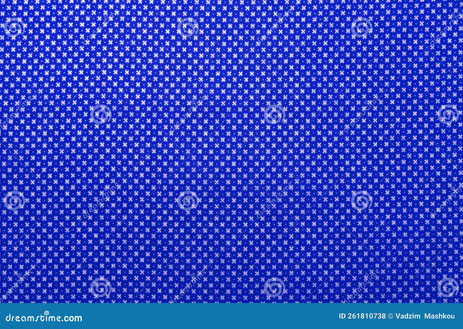 The Cloth. Blue Fabric Background. Material for Sewing Clothes. Pattern ...