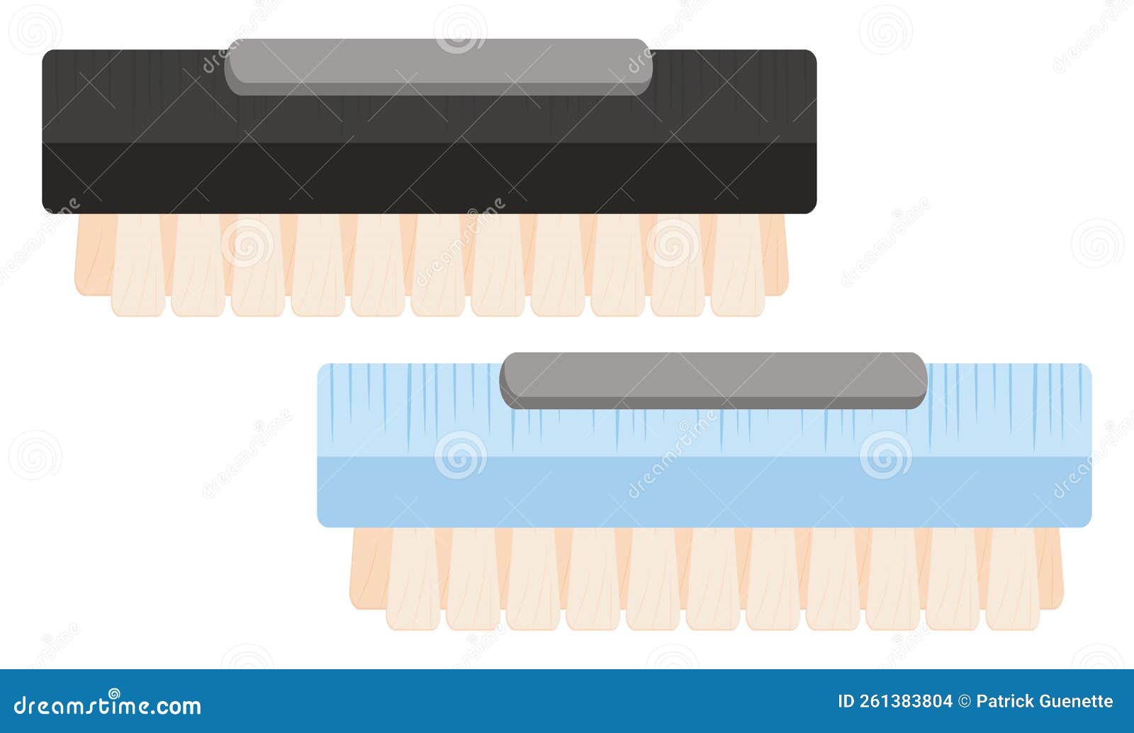 Cloth brush, icon stock vector. Illustration of brachiosaurus - 261383804