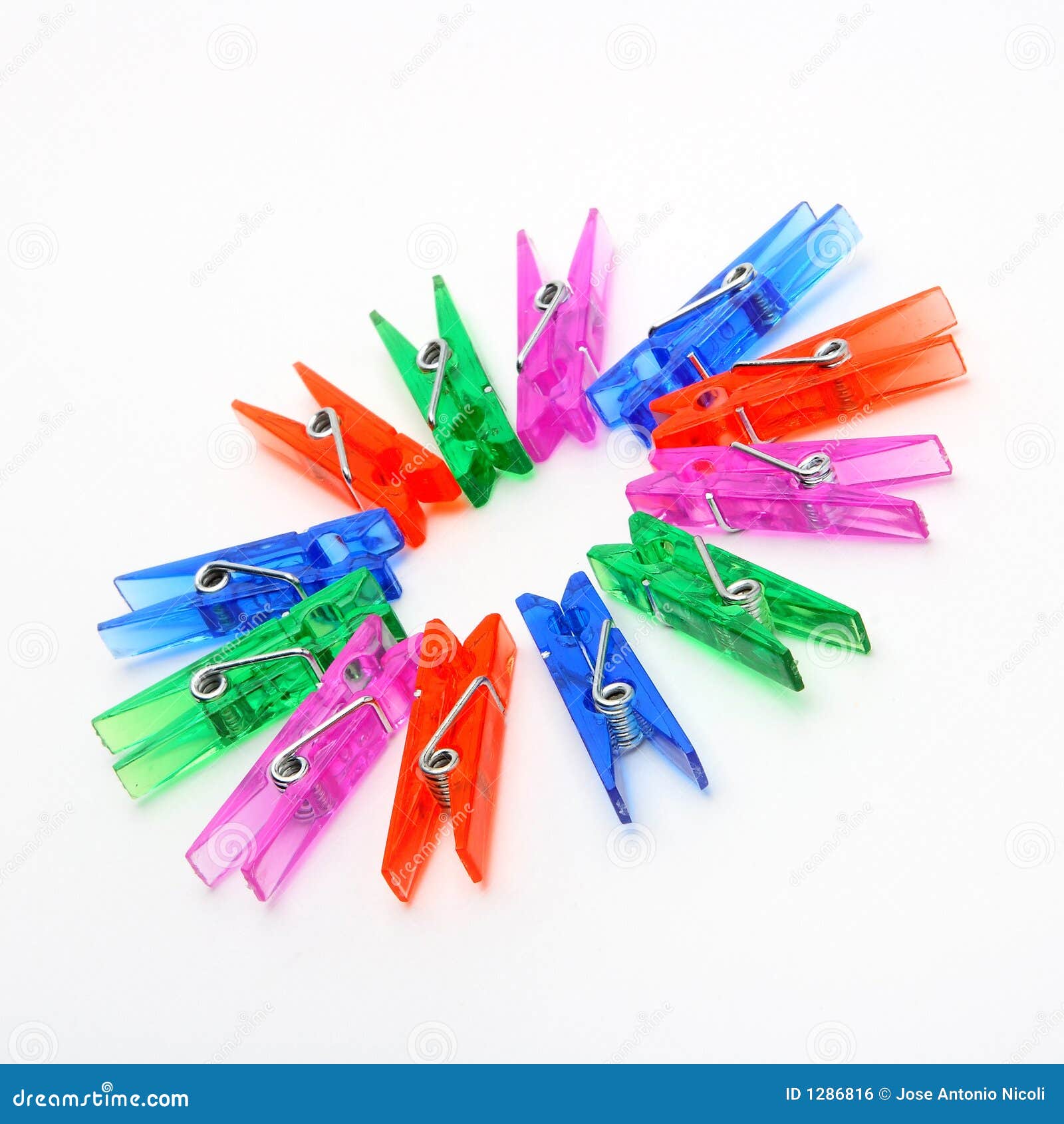 Cloth clips stock photo. Image of hang, tools, hanger - 1286816