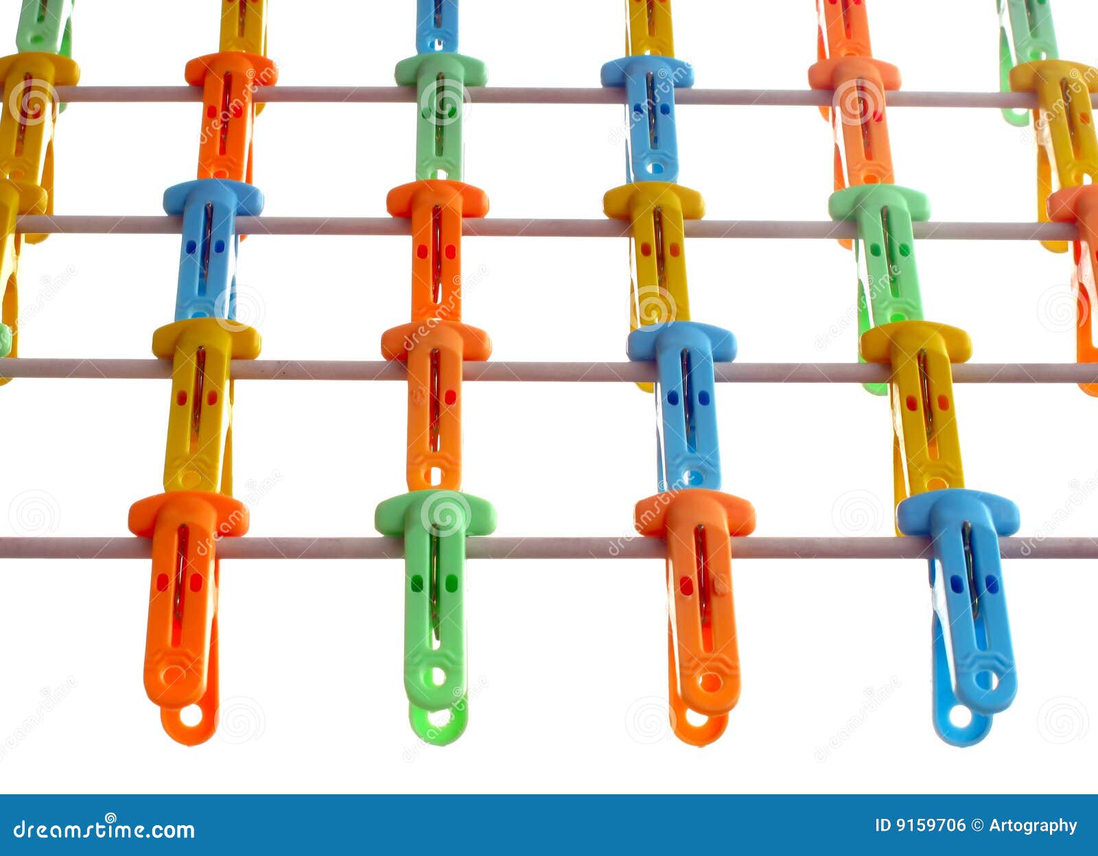 Cloth clips stock photo. Image of colorful, bundle, object - 9159706