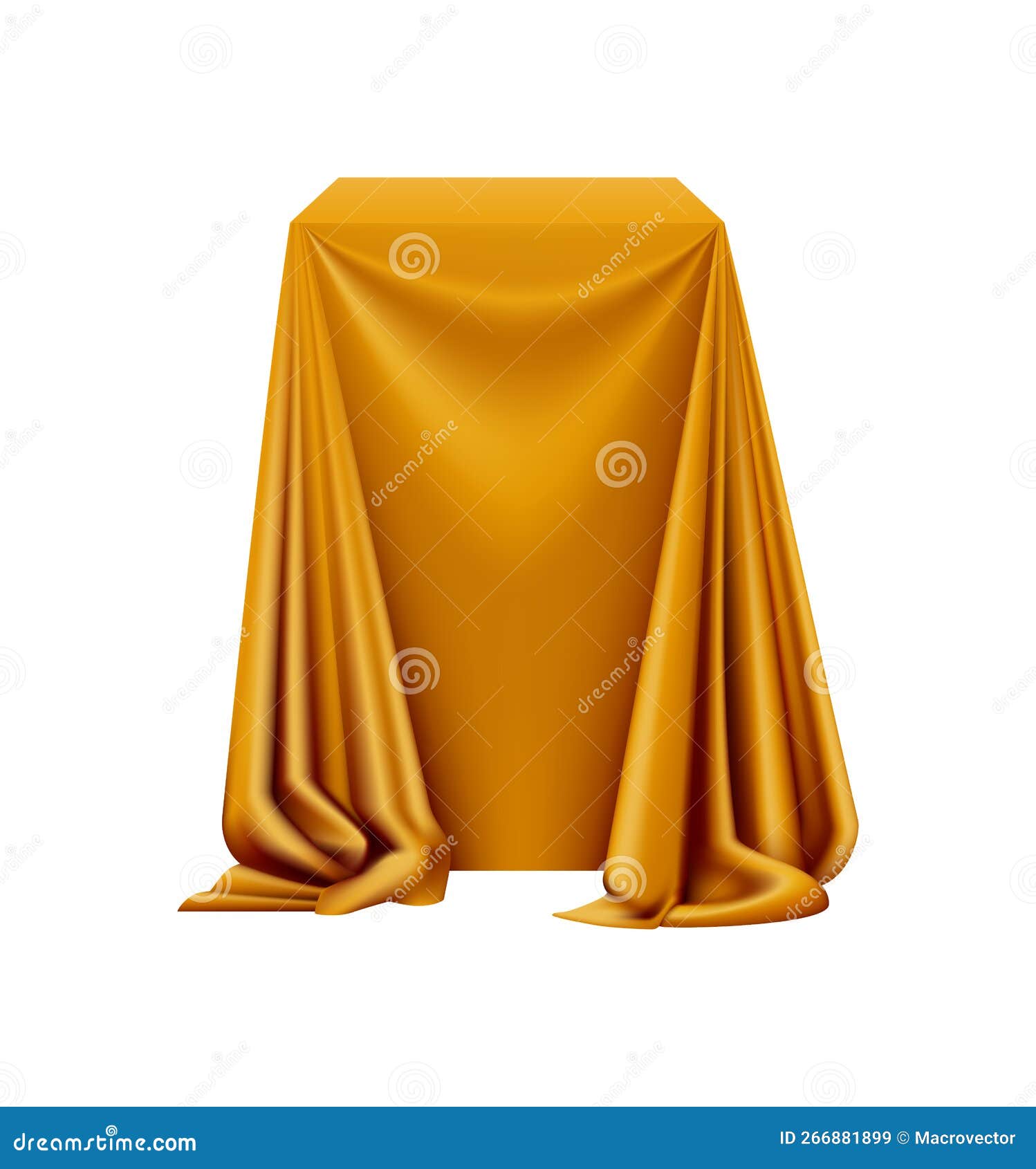 Cloth Covered Object stock vector. Illustration of cloth - 266881899
