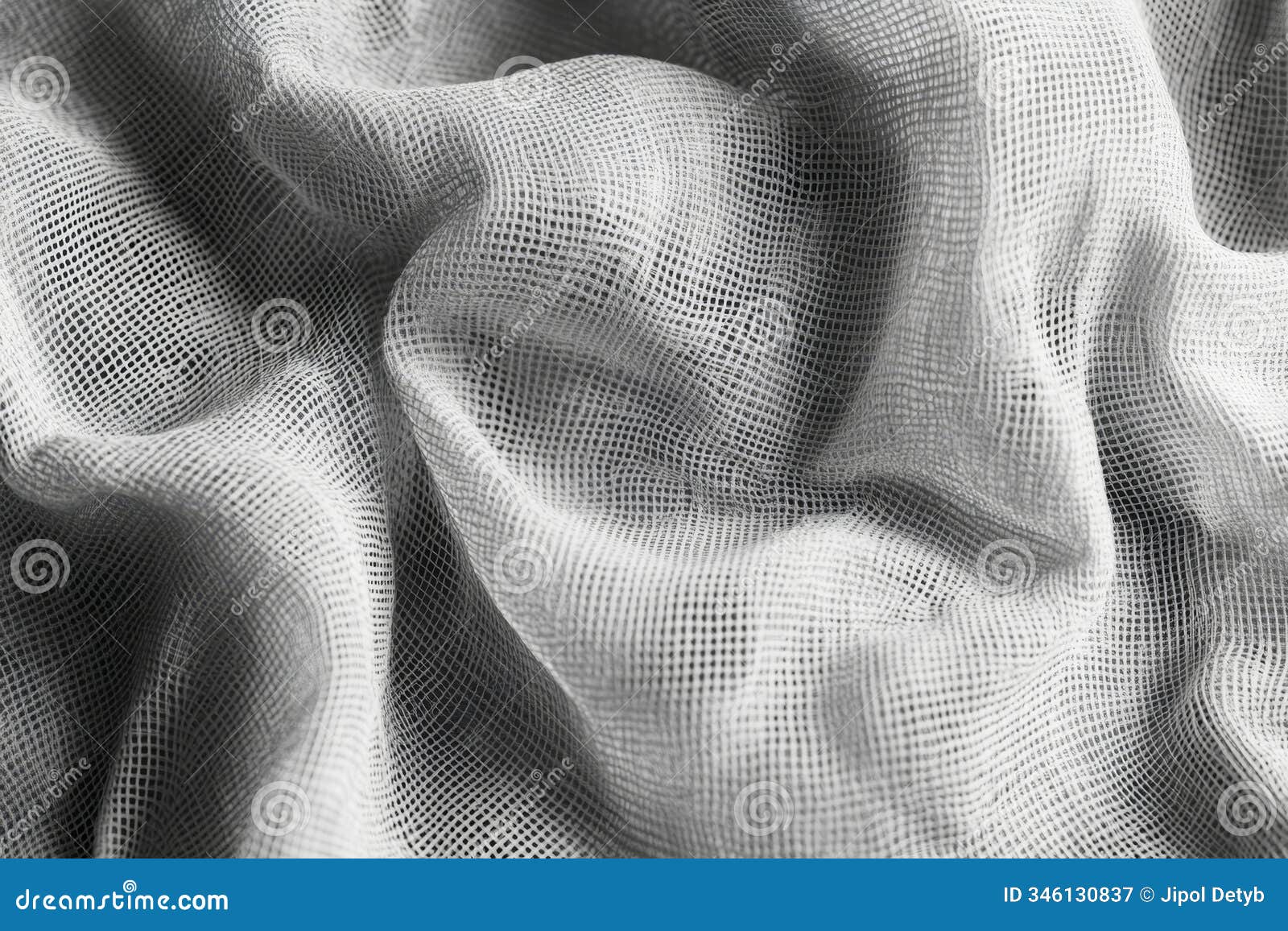 Cloth Fabric Grayscale Displacement, Bump or Height Map. Stock Image ...