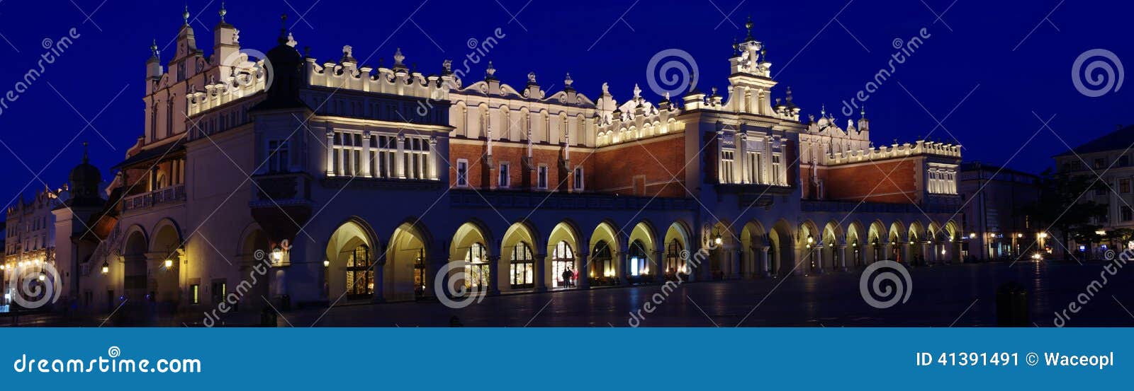The Cloth Hall stock image. Image of poland, medieval - 41391491