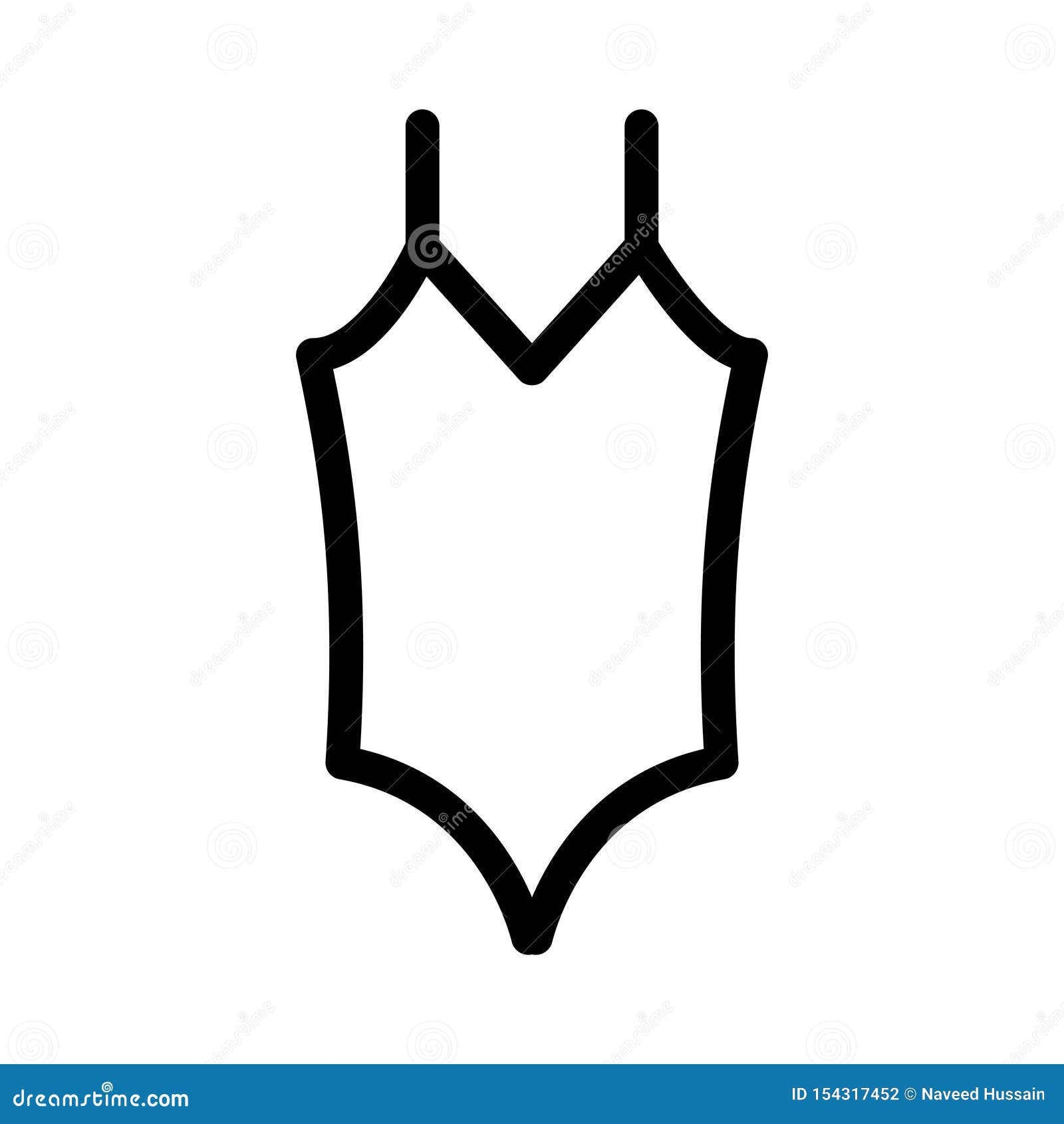 Cloth thin line icon stock illustration. Illustration of model - 154317452