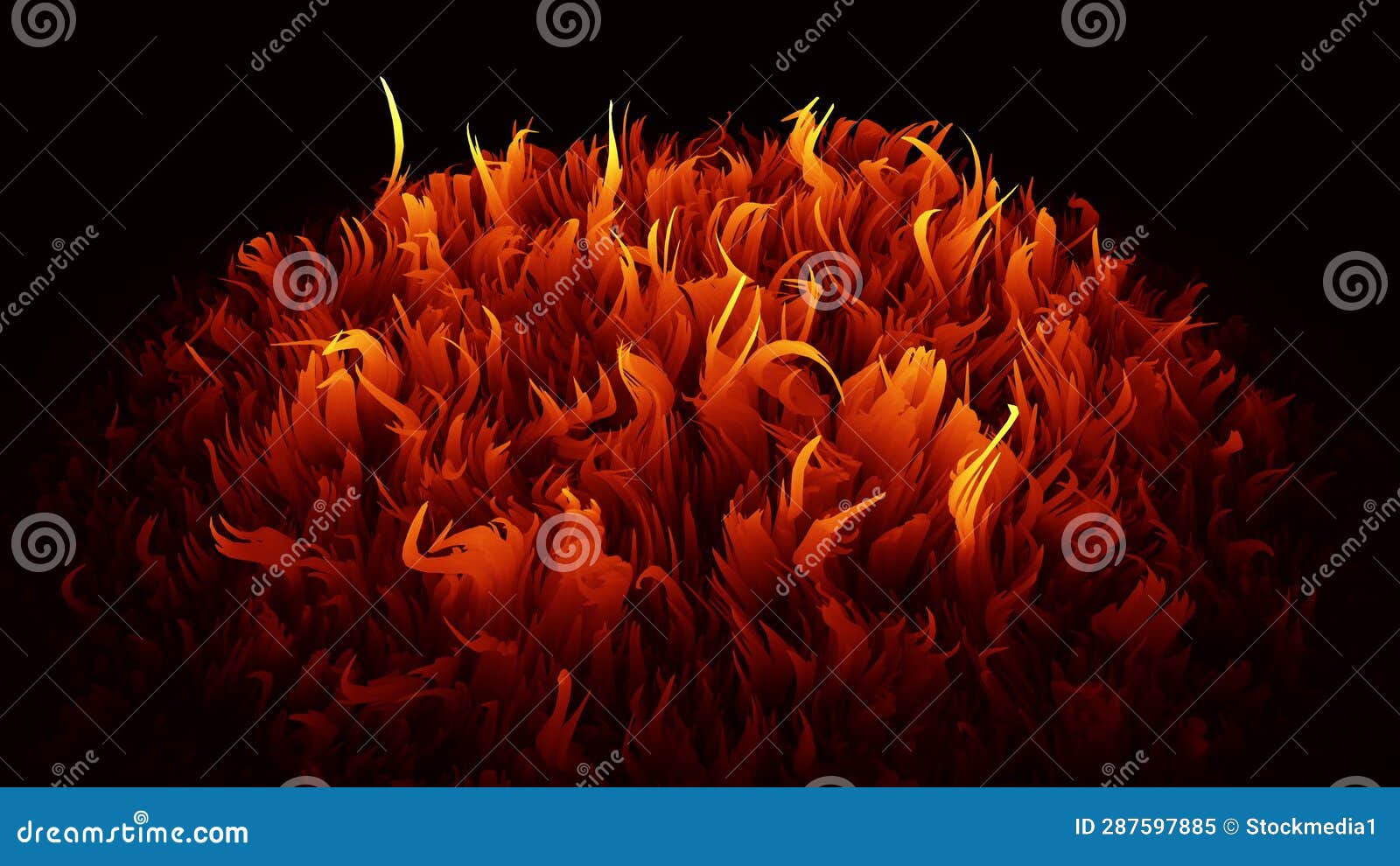 Cloth Material Texture Fire Flowing Animation Background Stock Video ...
