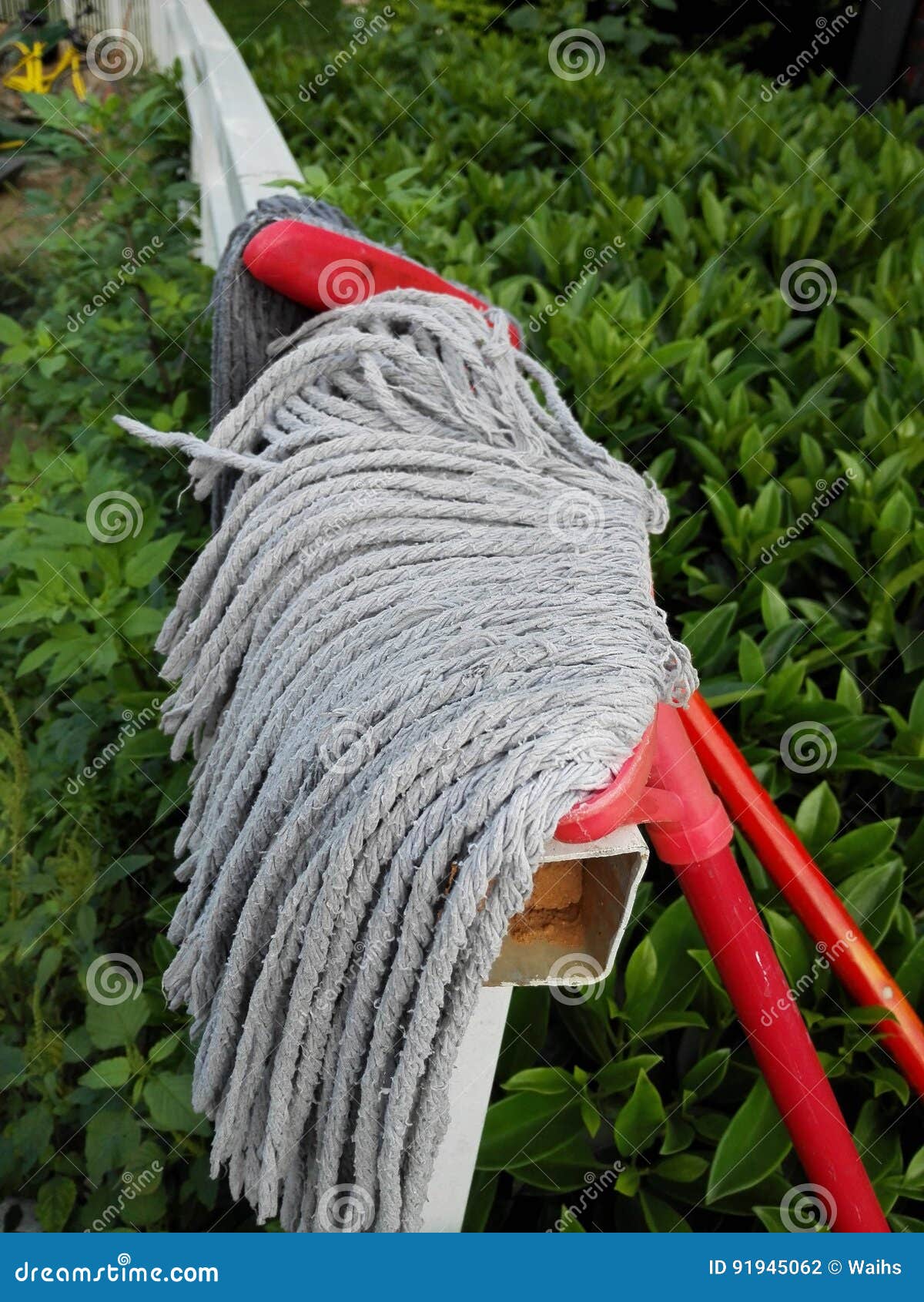 Cloth mopping tool stock photo. Image of construction - 91945062