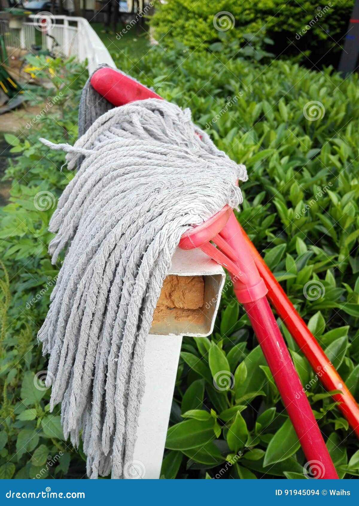 Cloth mopping tool stock photo. Image of life, close - 91945094