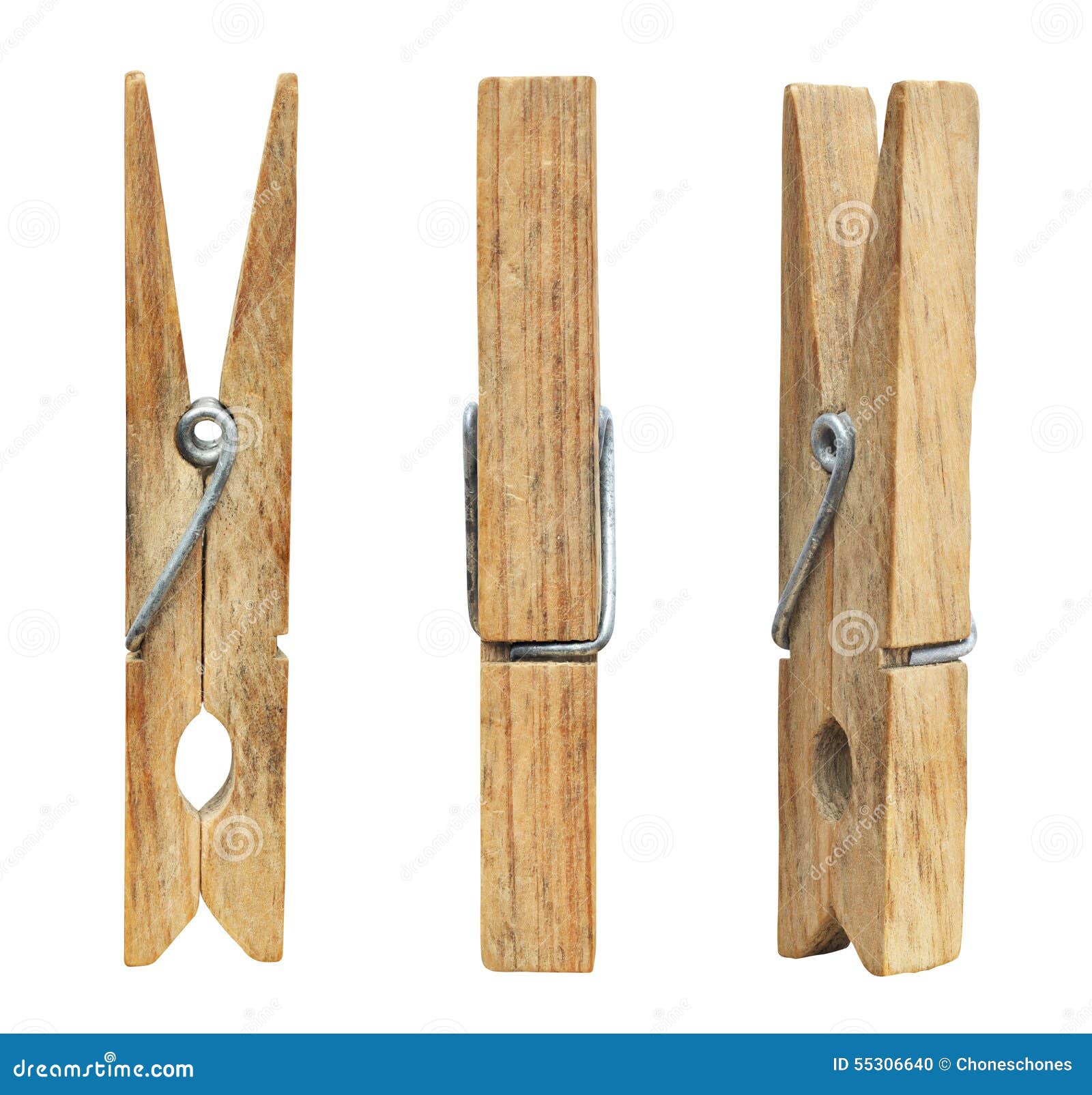 Cloth pegs stock photo. Image of background, line, isolate - 55306640