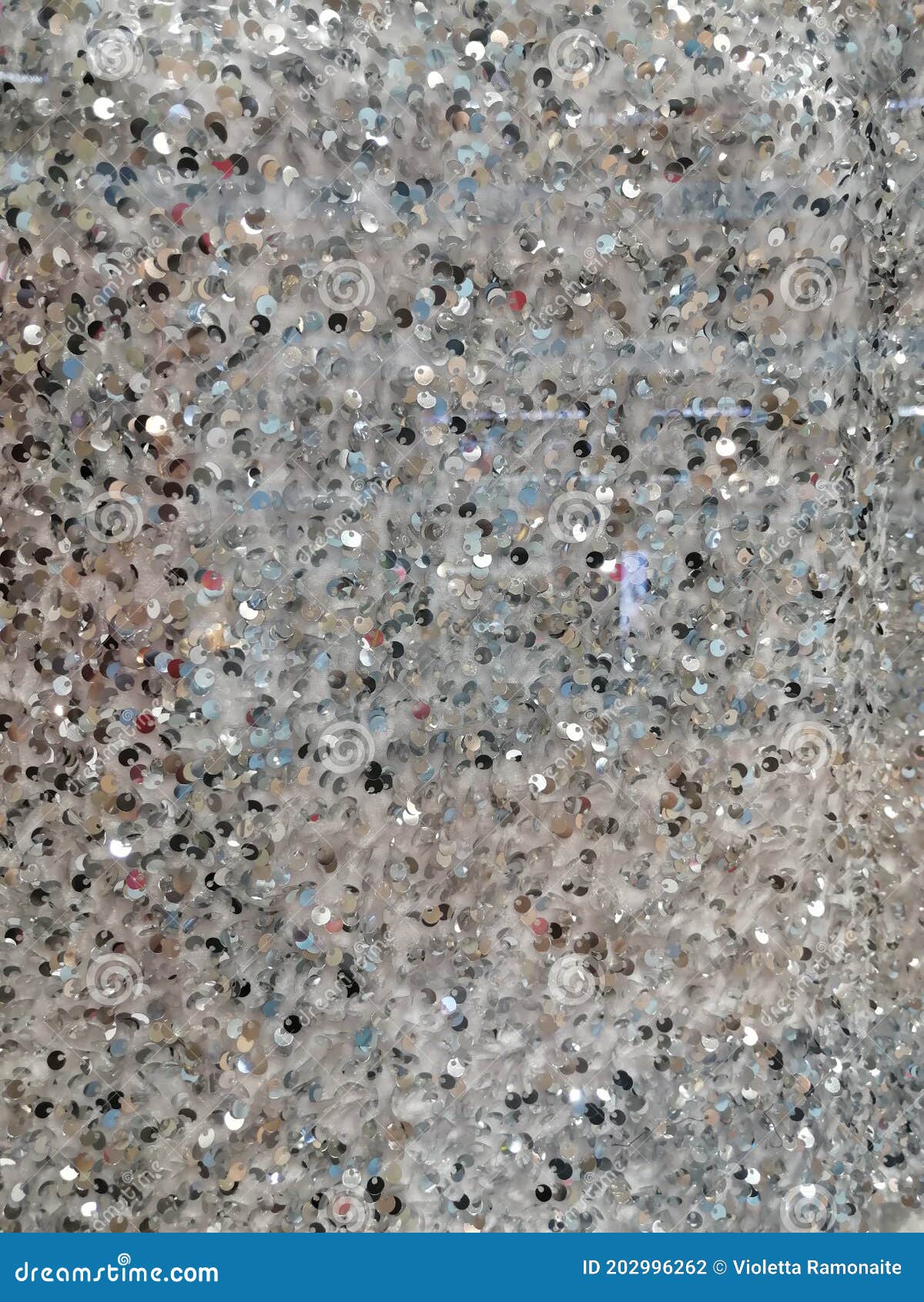 Cloth Silver Sequins Close Up Stock Photo - Image of suitable, close ...