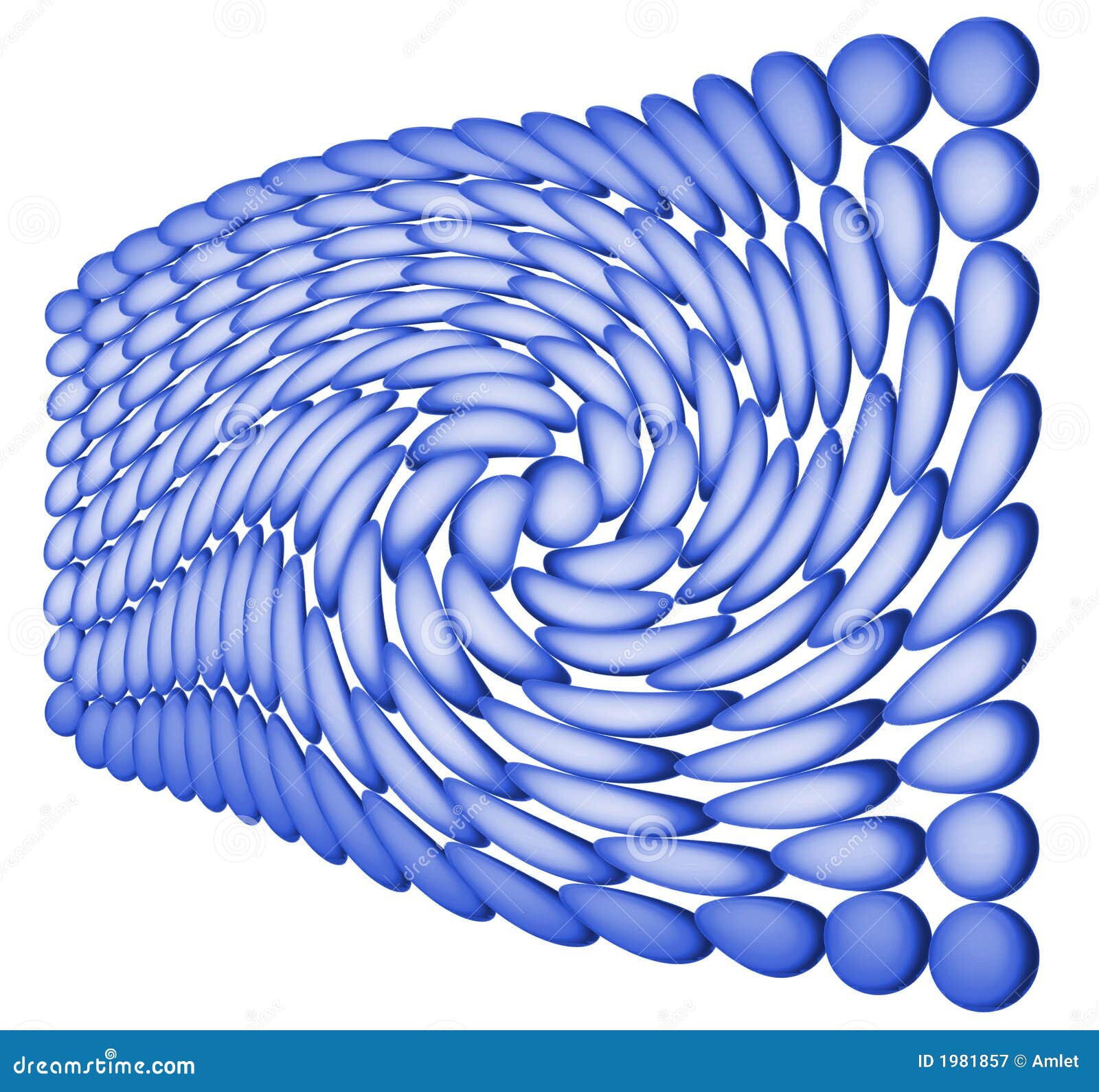 Cloth from a Sphere - Distortion Stock Image - Image of dark, group ...