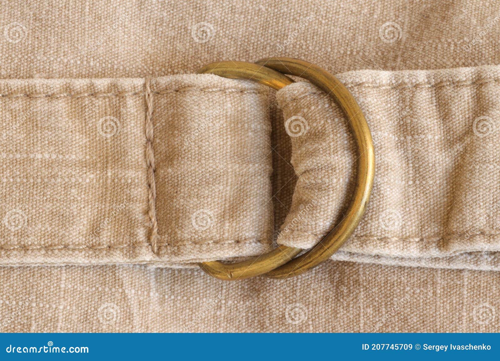 Cloth texture with clasp. stock image. Image of abstract - 207745709