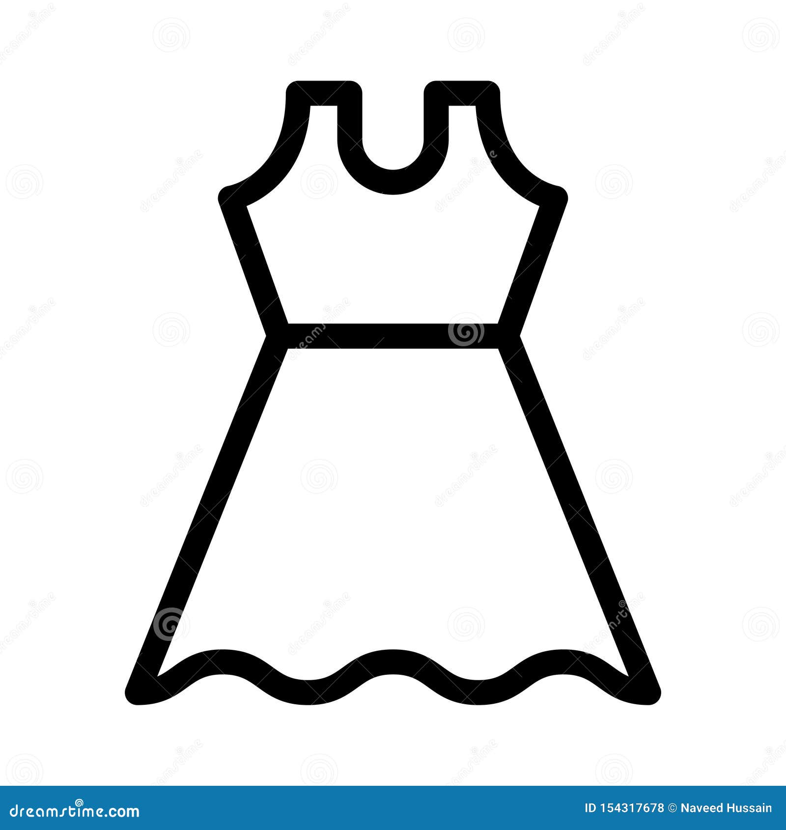 Cloth Thin Line Vector Icon Stock Vector - Illustration of icon, icons ...