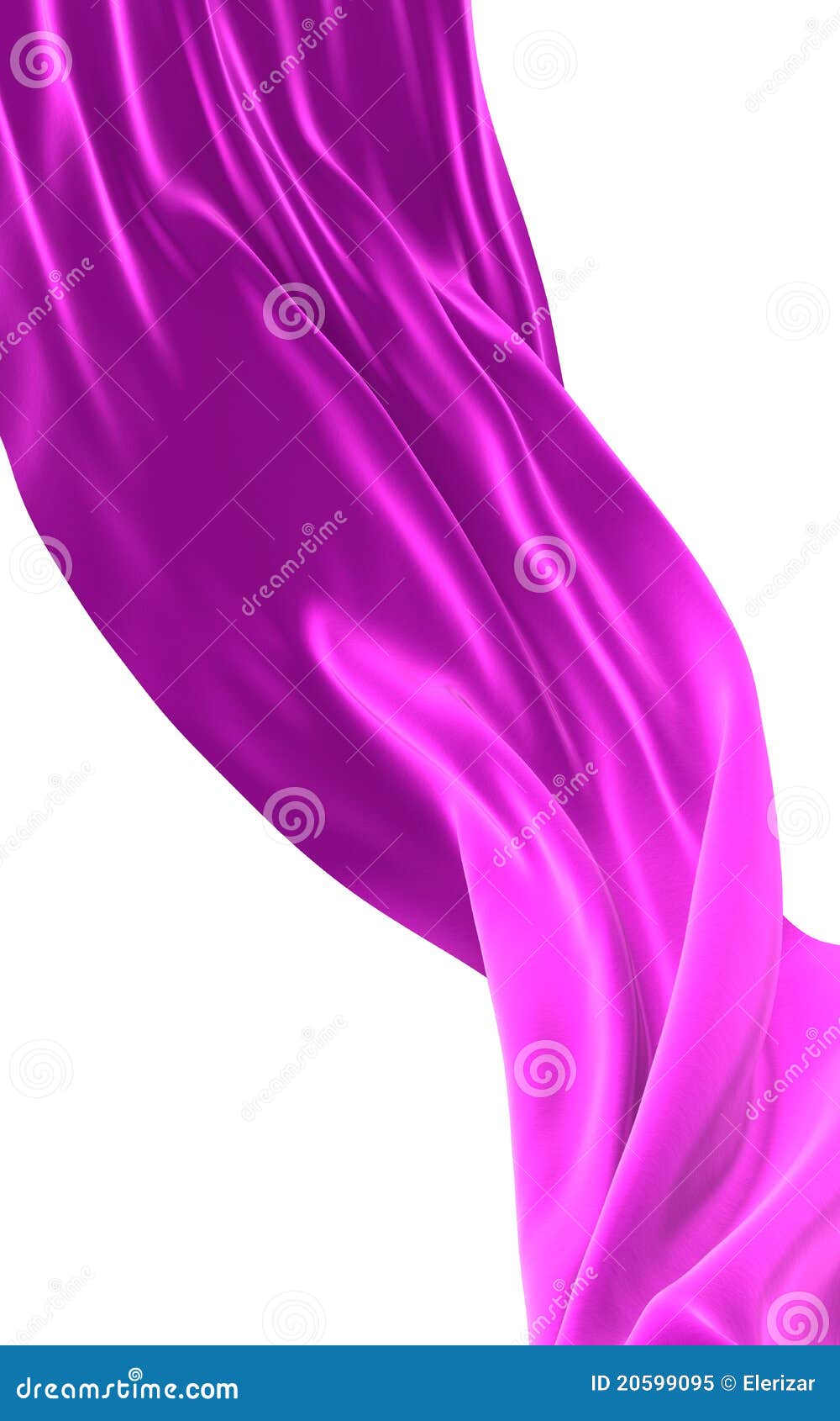 Cloth in the wind stock illustration. Illustration of satin - 20599095