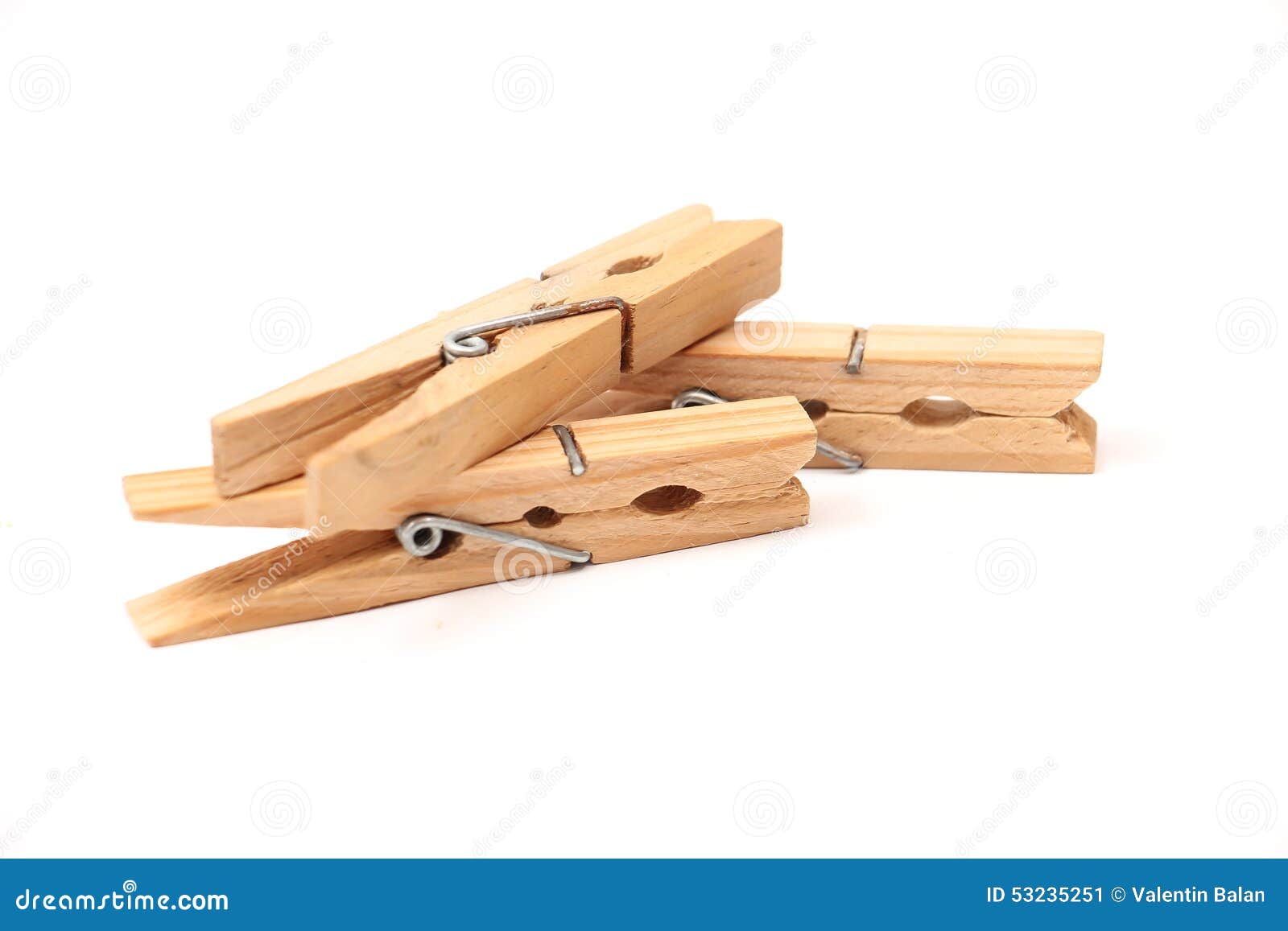 Clothes Clips stock image. Image of cloth, blank, hang - 53235251