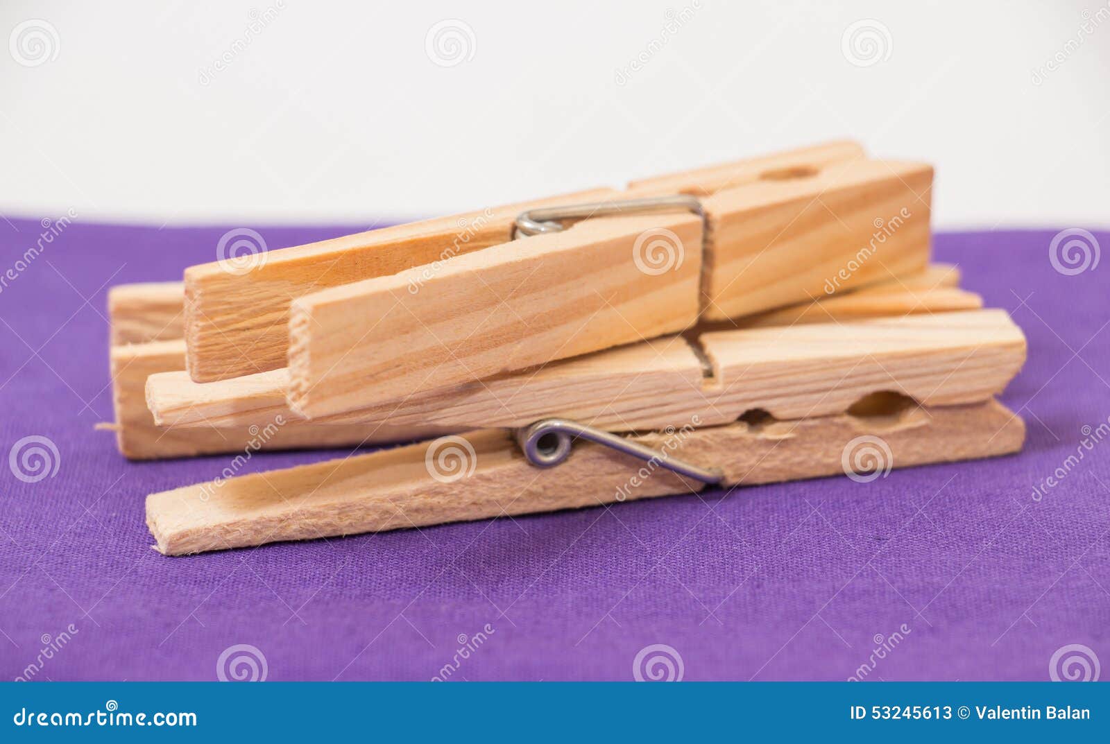 Clothes Clips stock image. Image of clothespin, drying - 53245613