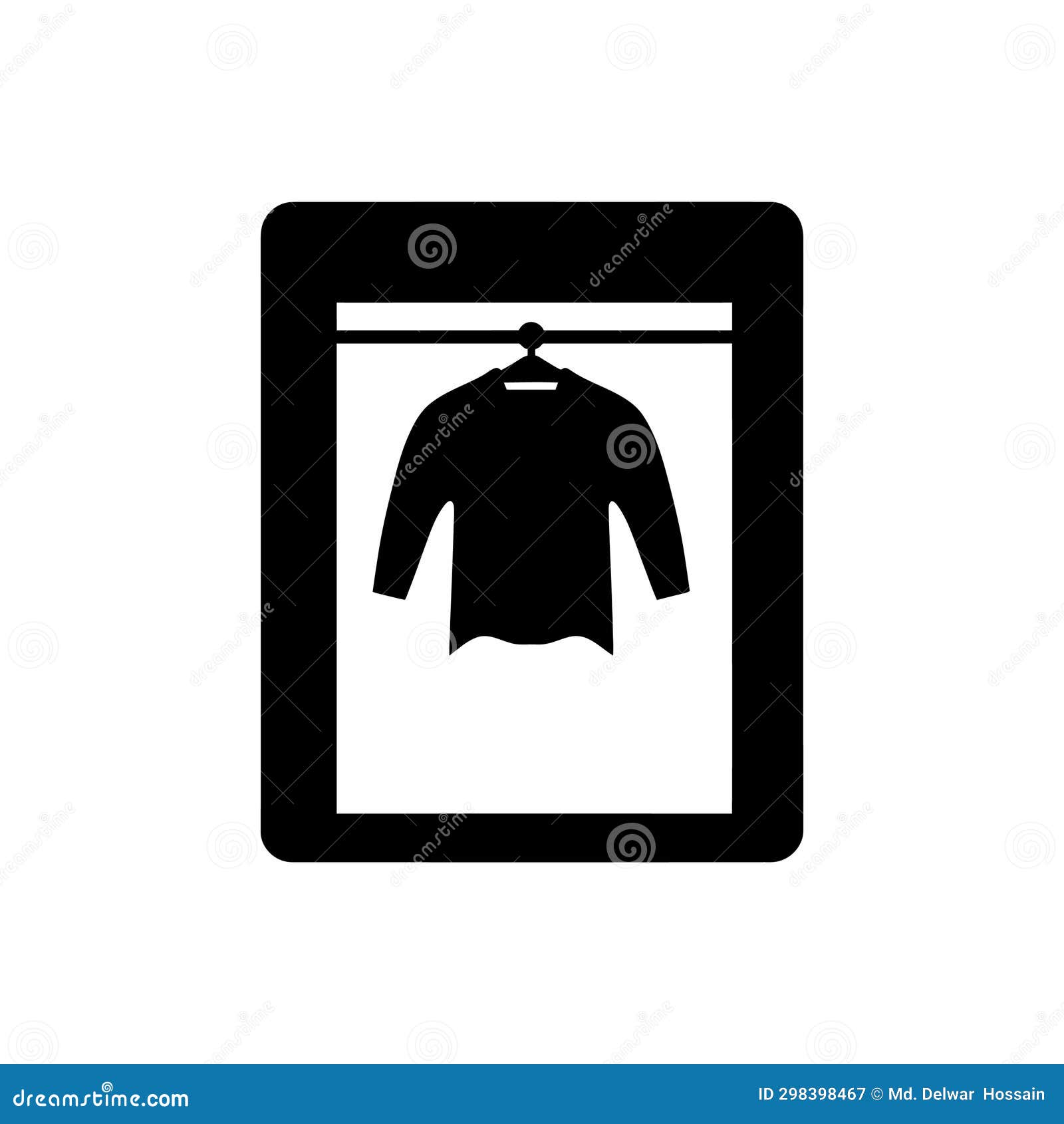 Closet Icon. Trendy Closet Logo Concept On White Background From Vector ...