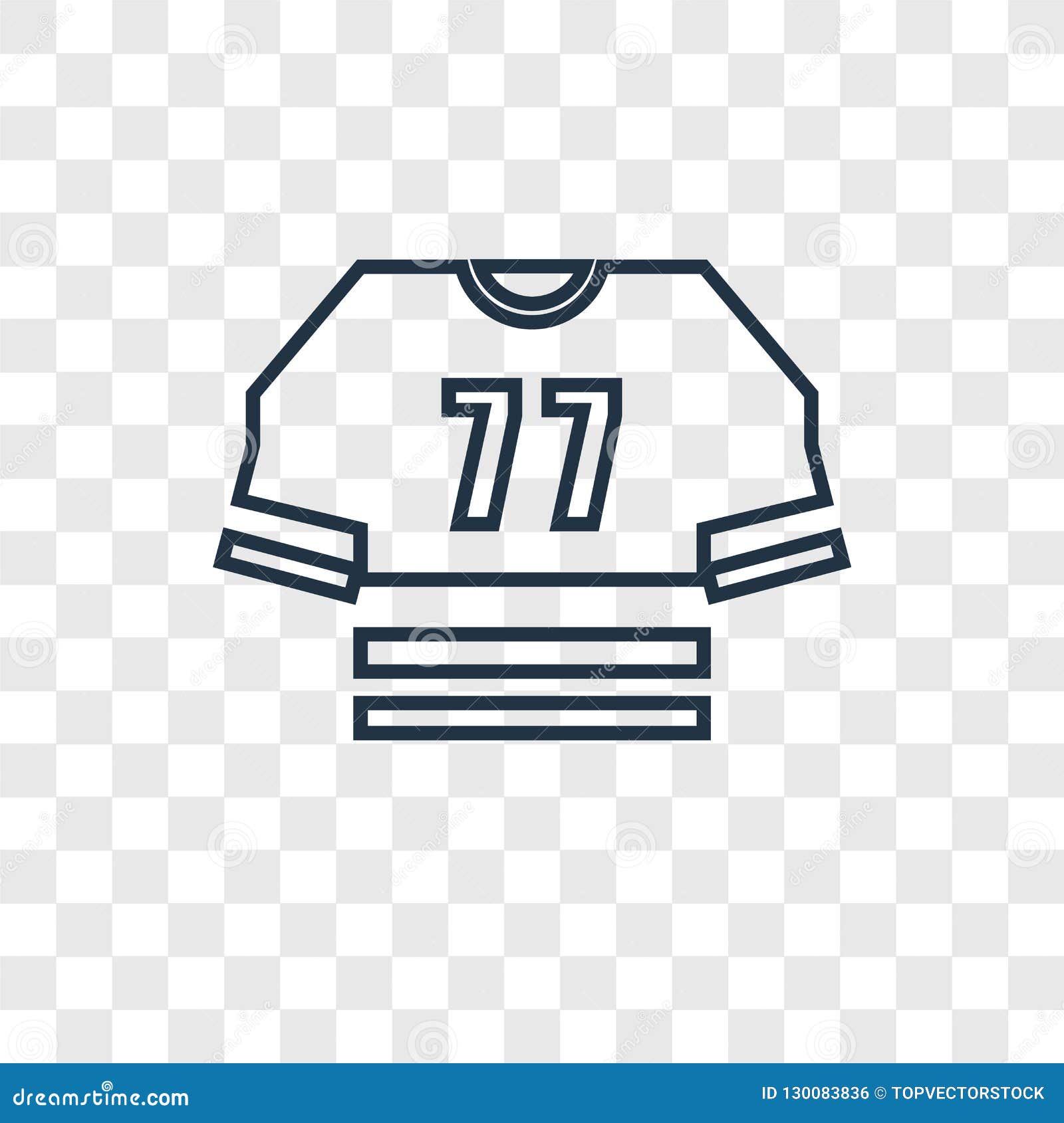 Clothes Concept Vector Linear Icon Isolated on Transparent Background ...