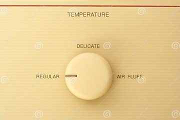 Clothes dryer control stock image. Image of washing, laundry - 13669455