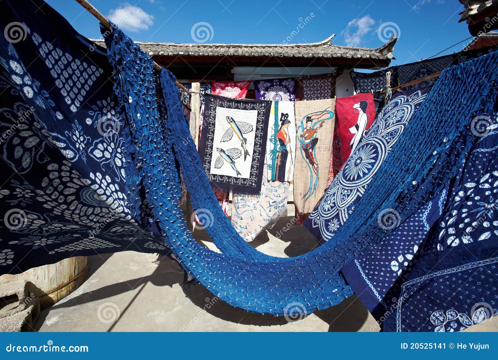 Clothes dyeing stock image. Image of hangers, ethnicity - 20525141