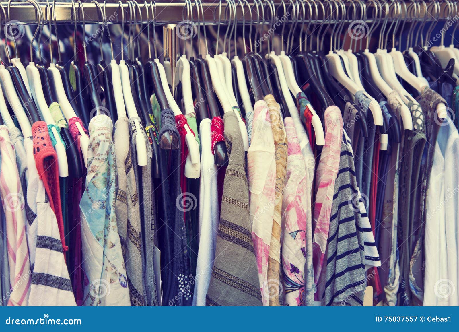 Wet Clothes Hanging Royalty-Free Stock Photo | CartoonDealer.com #142133631