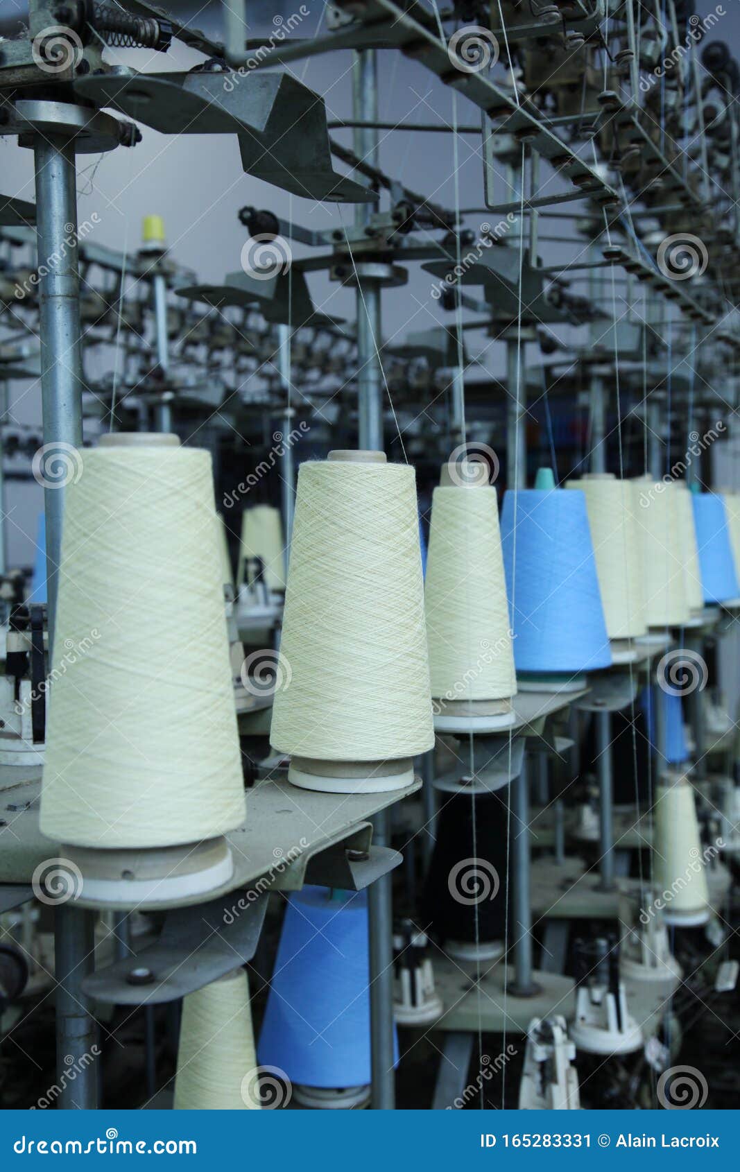 Clothes Industry Manufacturing Stock Image - Image of machine, clothes ...