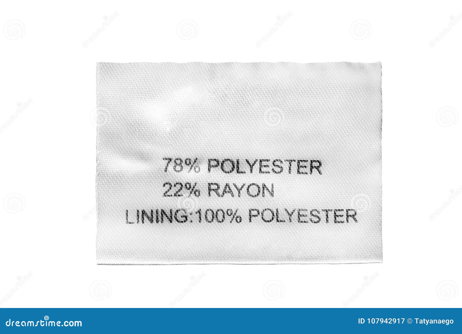 Clothes label isolated stock image. Image of shopping - 107942917