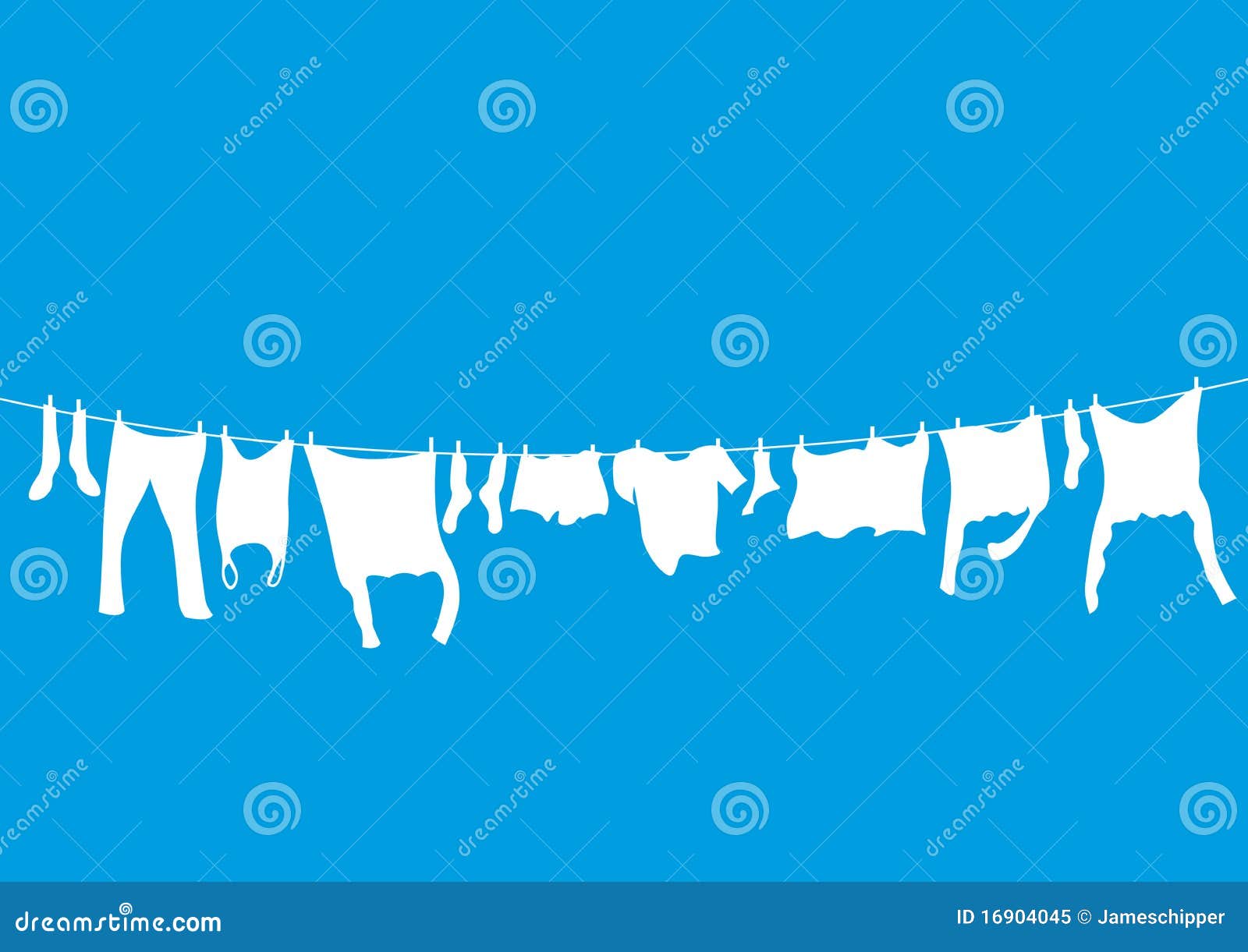 Clothes Line Icon Set, Clothing Symbols Collection, Vector Sketches ...