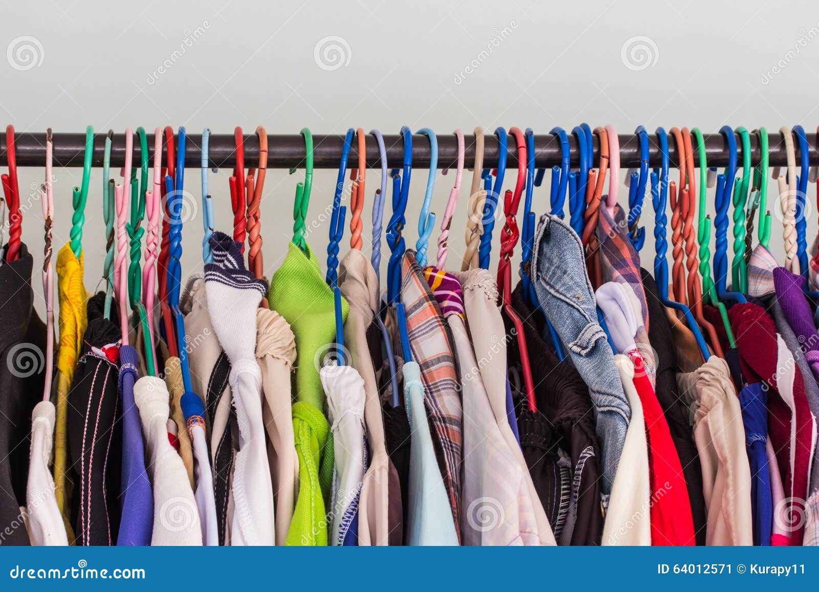 Clothes line stock image. Image of laundry, cotton, line - 64012571