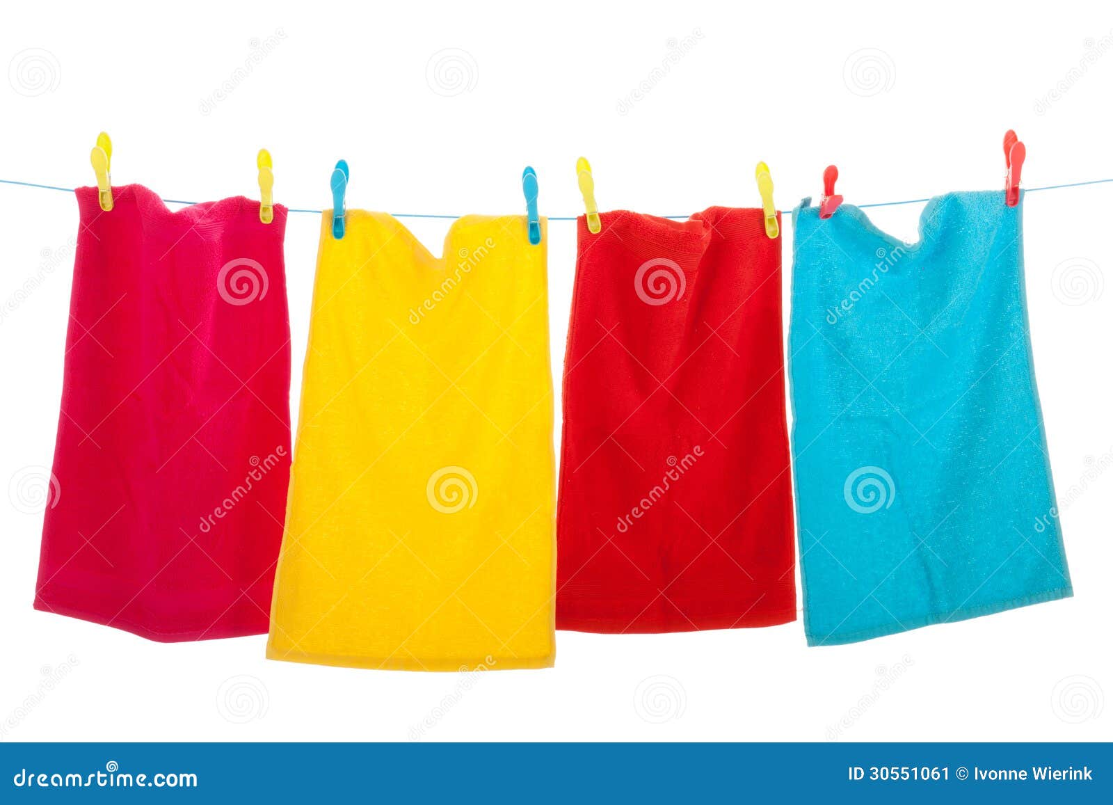 Clothes line with laundry stock image. Image of washing - 30551061