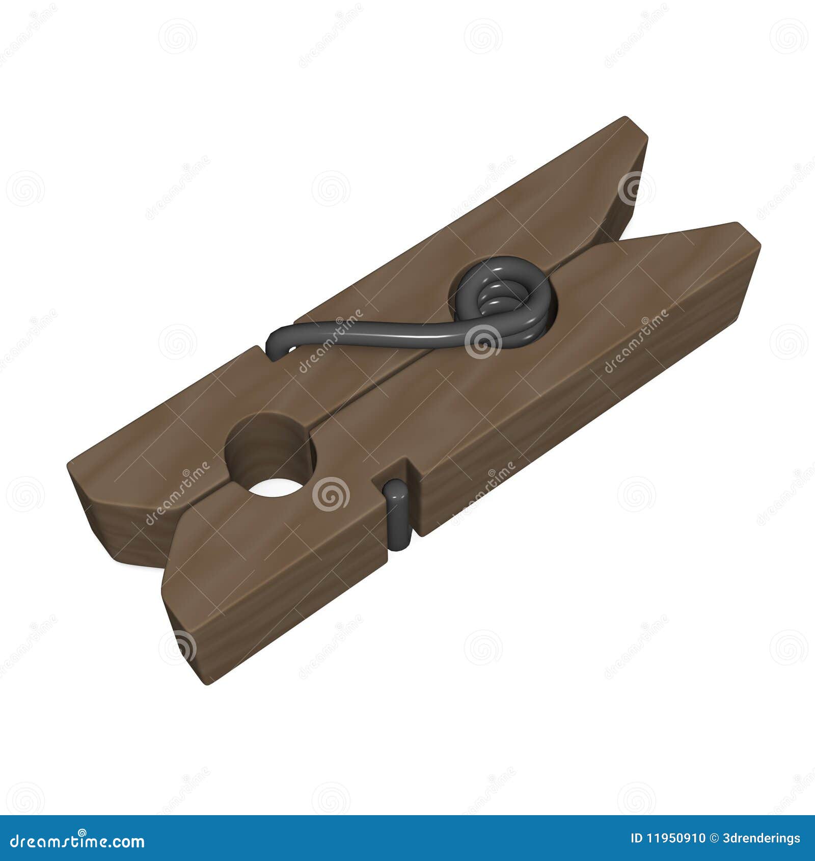 Clothes peg stock illustration. Illustration of household - 11950910