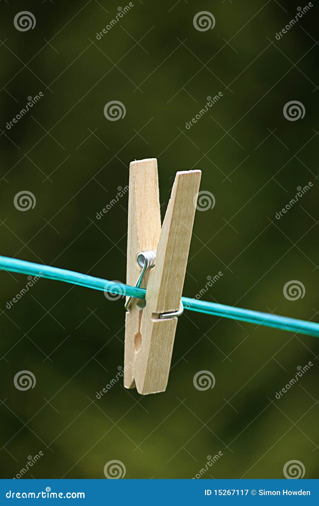 Clothes Peg stock image. Image of wood, green, line, plastic - 15267117
