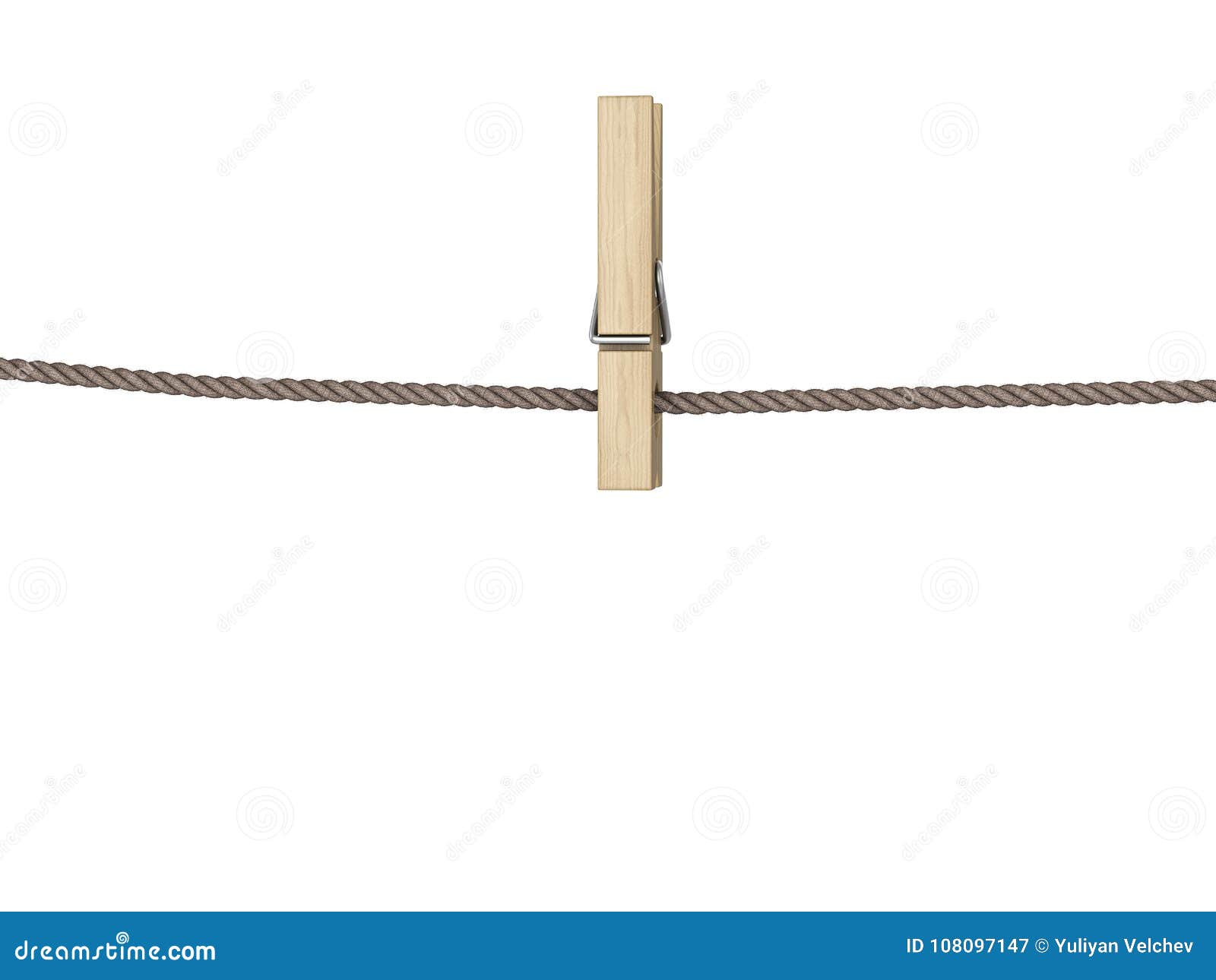 Peg on wash line stock illustration. Illustration of clothesline ...