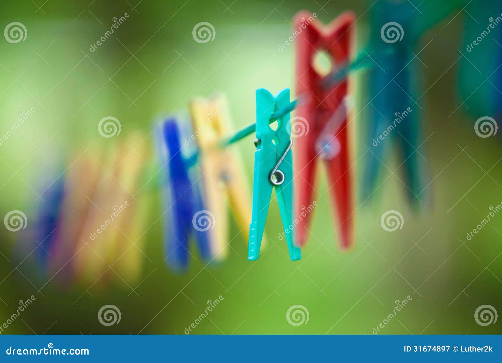 Clothes peg stock image. Image of cord, laundry, wash - 31674897