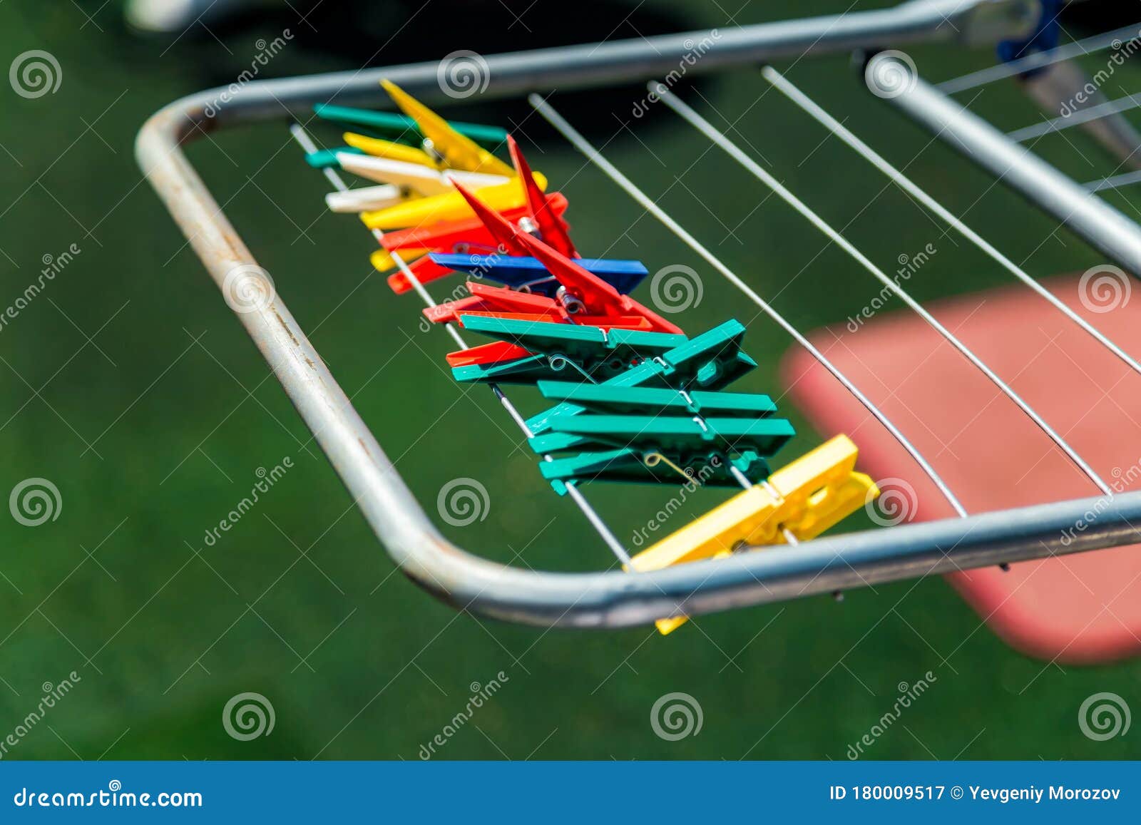 Clothes pegs for clothes stock image. Image of bundle - 180009517