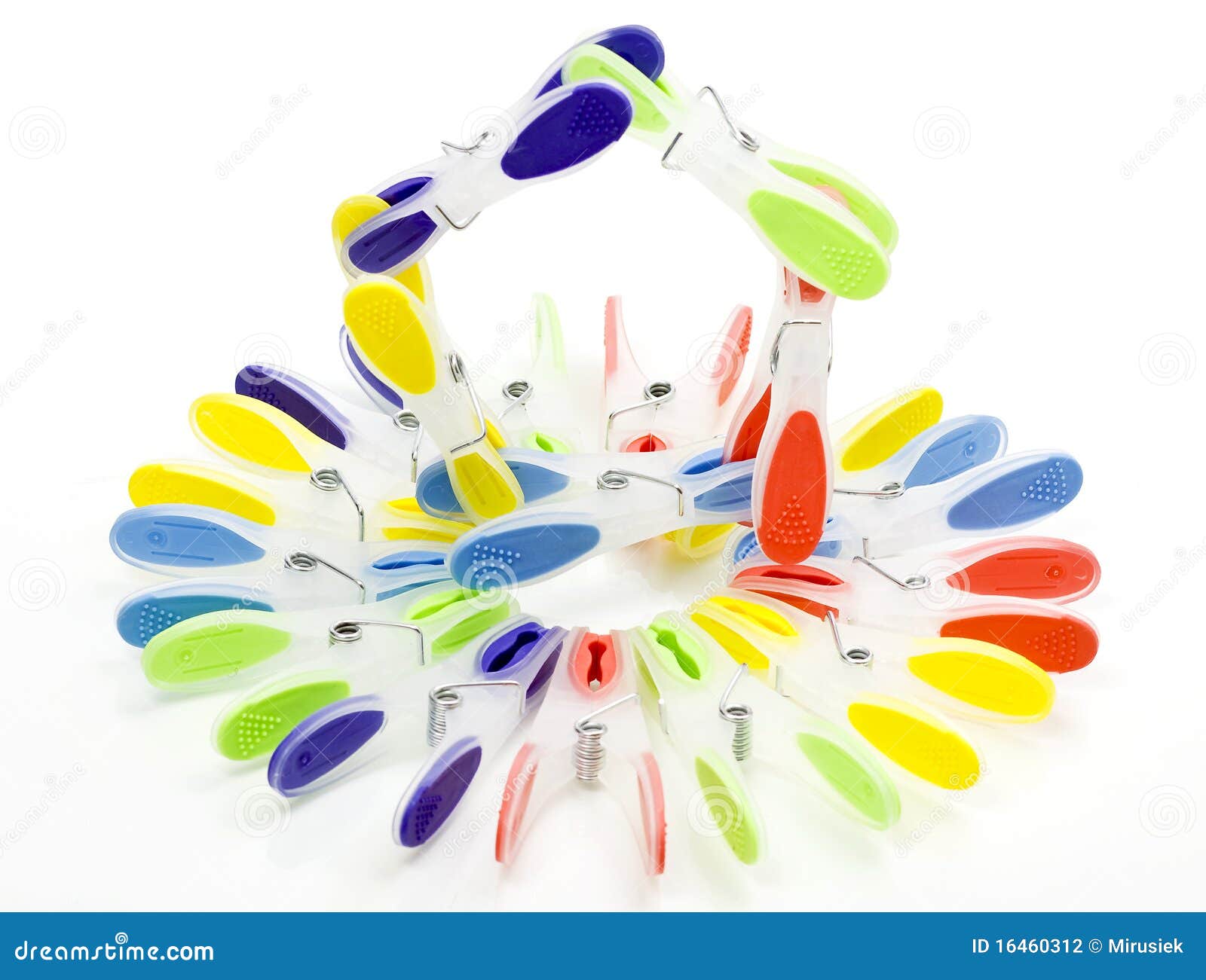 Clothes pin stock photo. Image of household, housework - 16460312