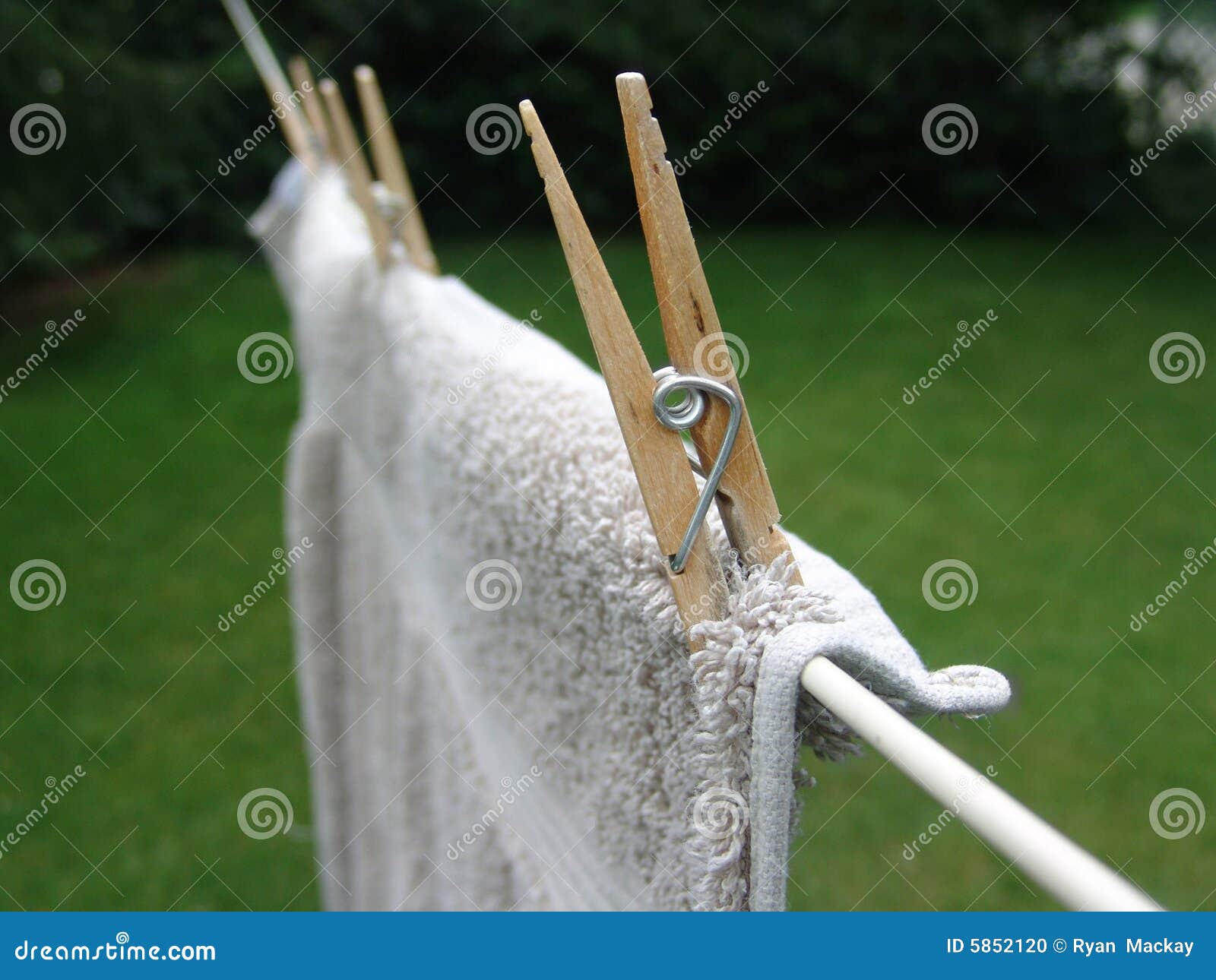 Clothes pins on line stock photo. Image of towel, linen - 5852120 Clothes pins on line stock photo. Image of towel, linen - 5852120