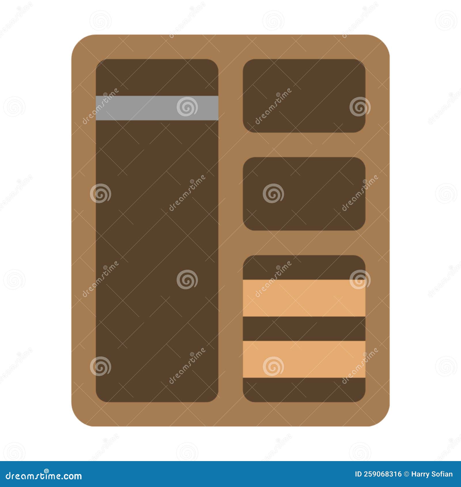 Clothes Rack Linear Icon. Hanger For Wardrobe Contour Logo. Symbol Of ...